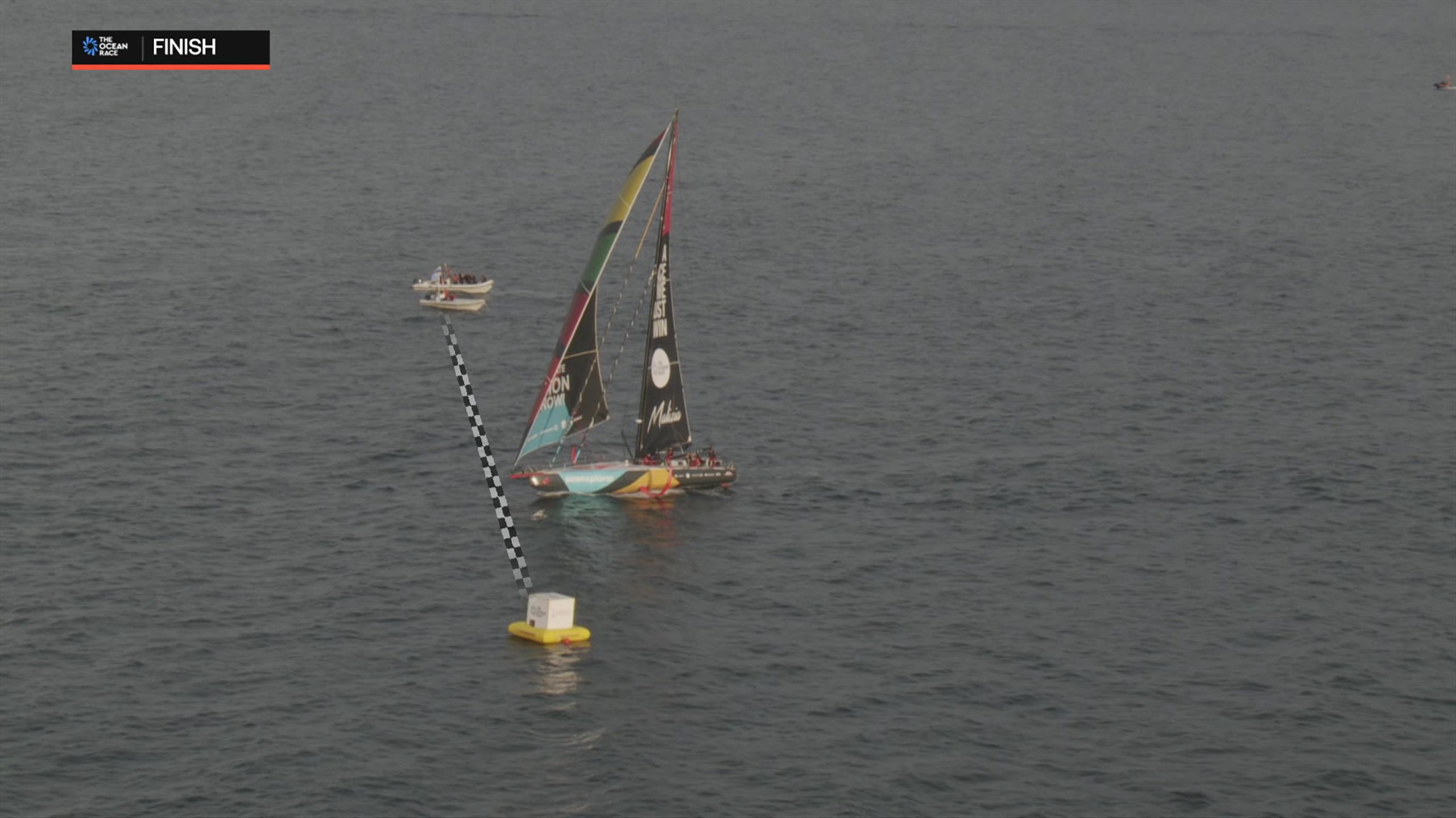 Tysk seilbåt var raskest i The Ocean Race etter vindstille løp ...