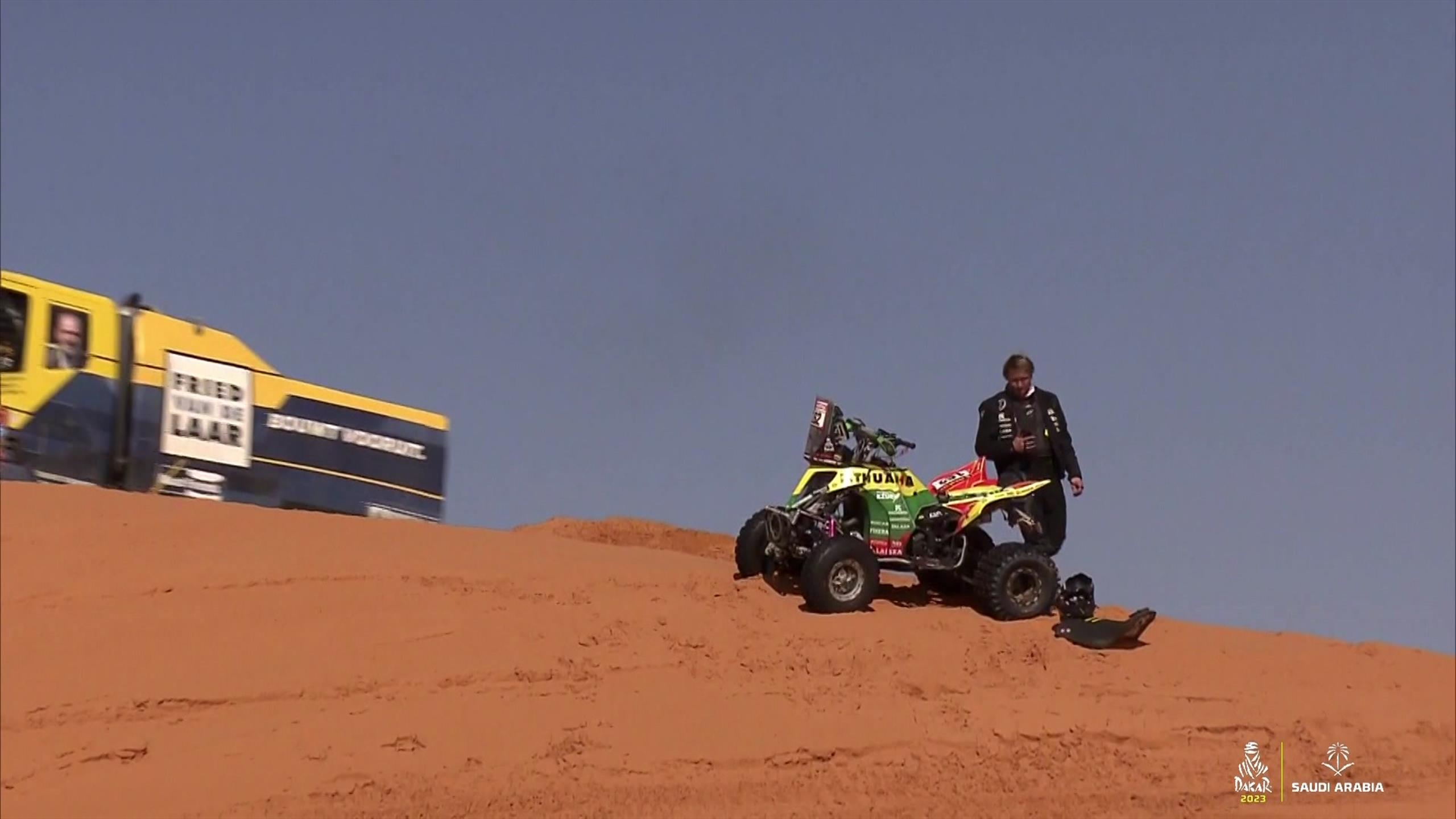 Dakar 2023 - Quad, gli highlights dell'8ª tappa: Andujar concede il bis ...