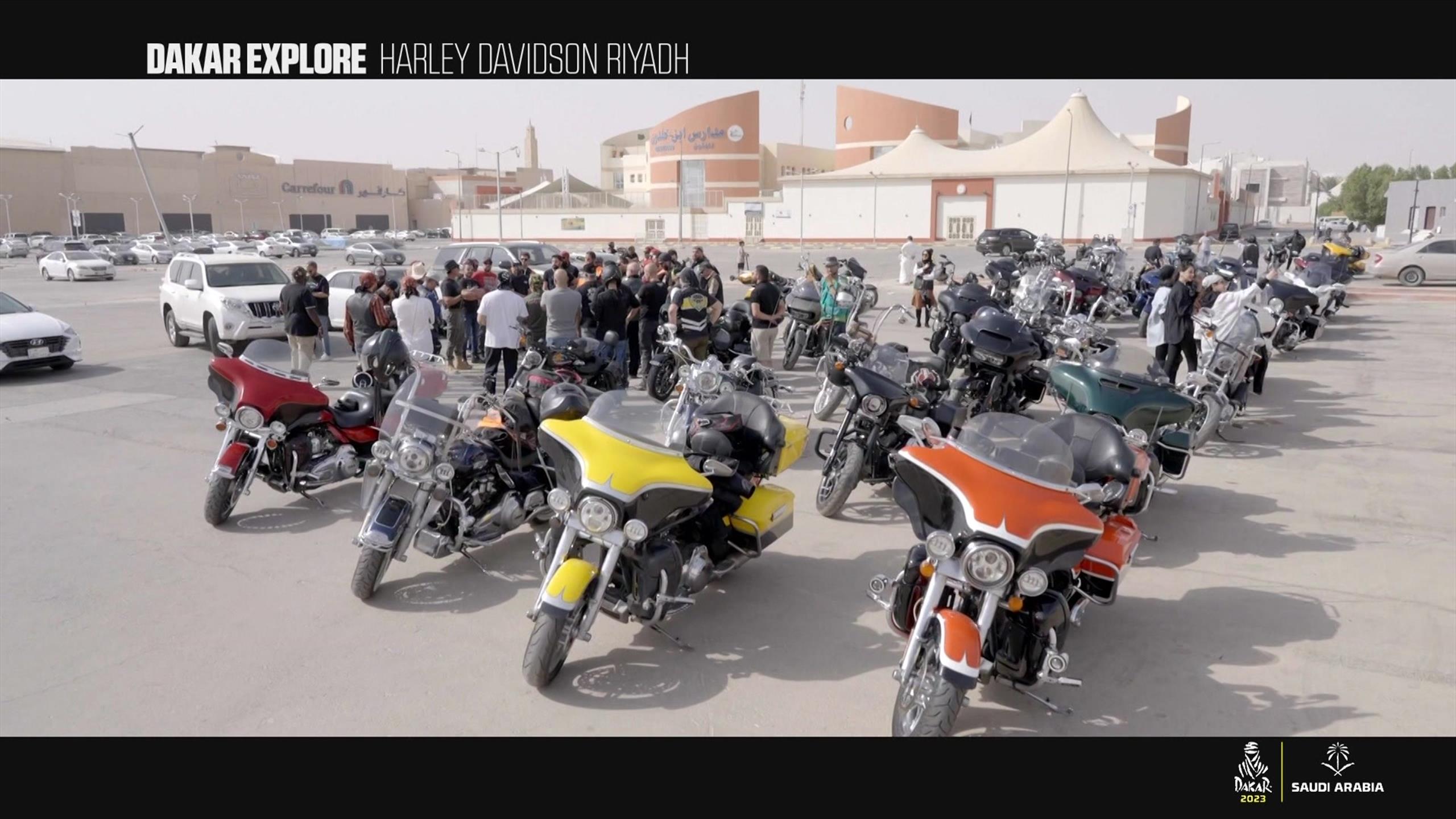 Andiamo a visitare l'Harley Club di Riyadh - Rally Raid video - Eurosport