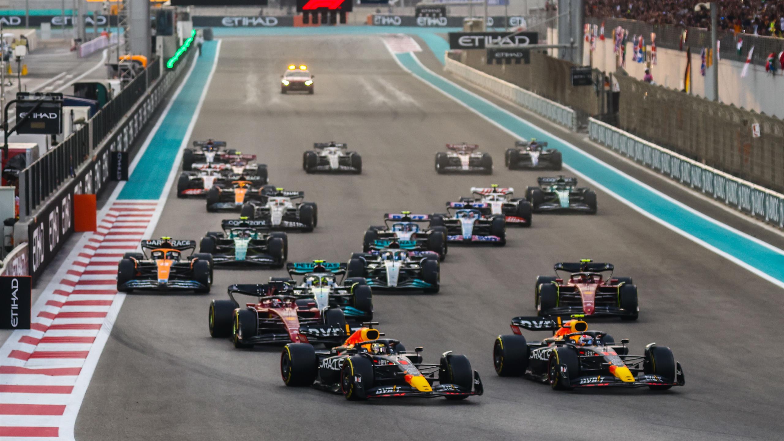 Aufstellung Formel 1