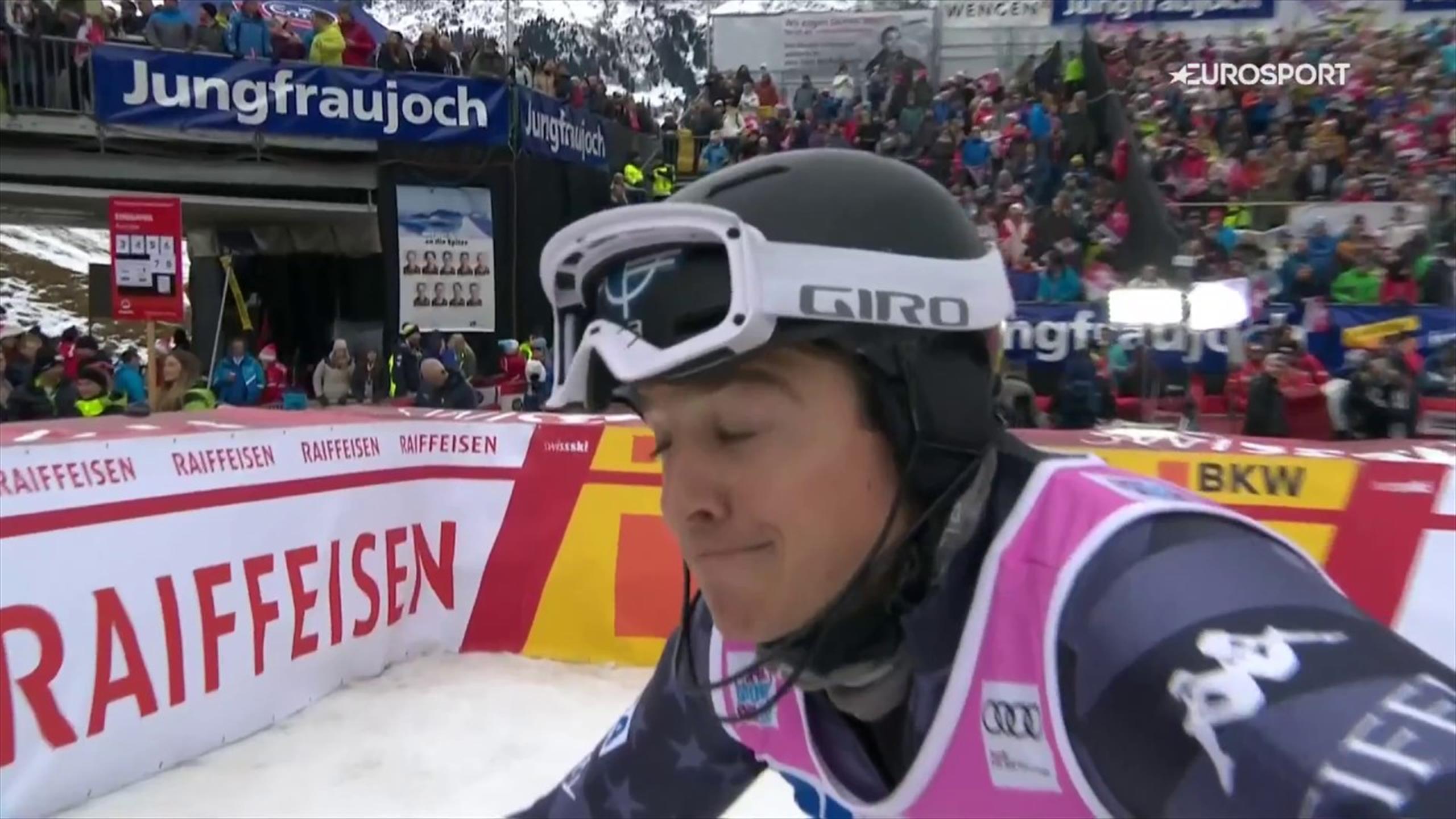 Coppa del Mondo - Si stacca la lente durante lo slalom, sfortunato Luke ...