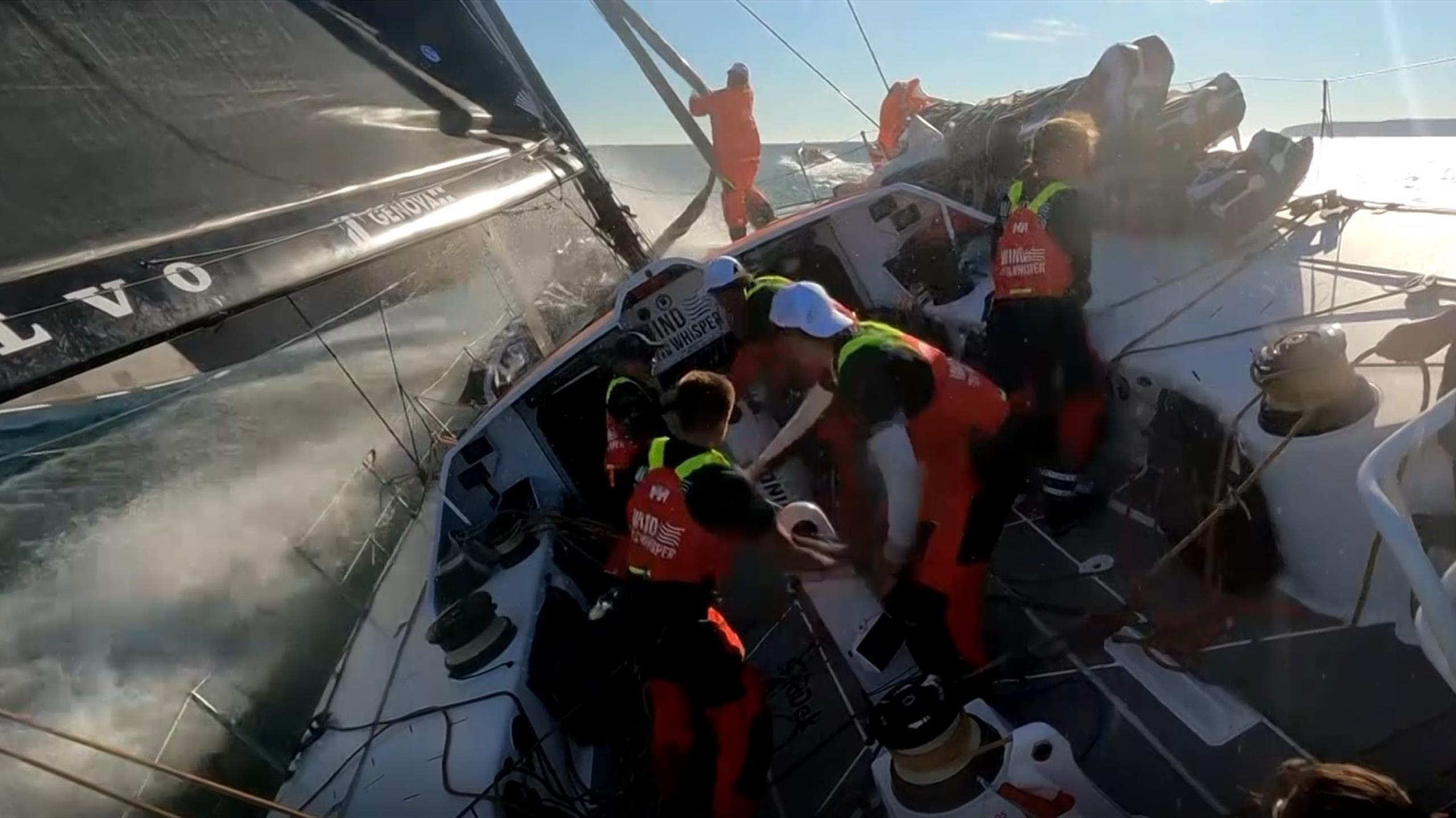 The Ocean Race - packende Impressionen vom Weg nach Gibraltar auf der 1 ...