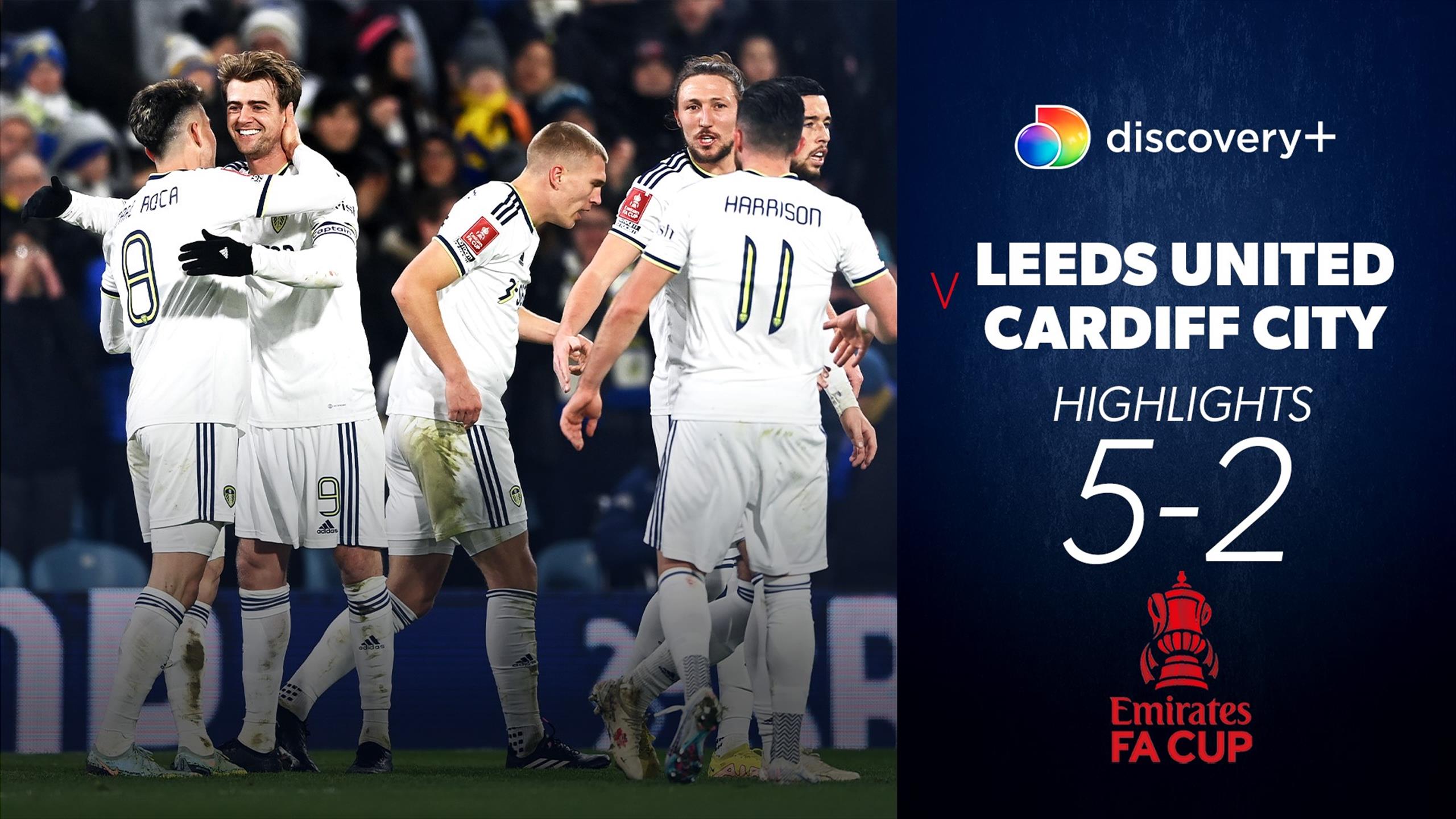 Highlights: Sprudlende Leeds kørte Cardiff over i FA Cuppen - Fodbold ...