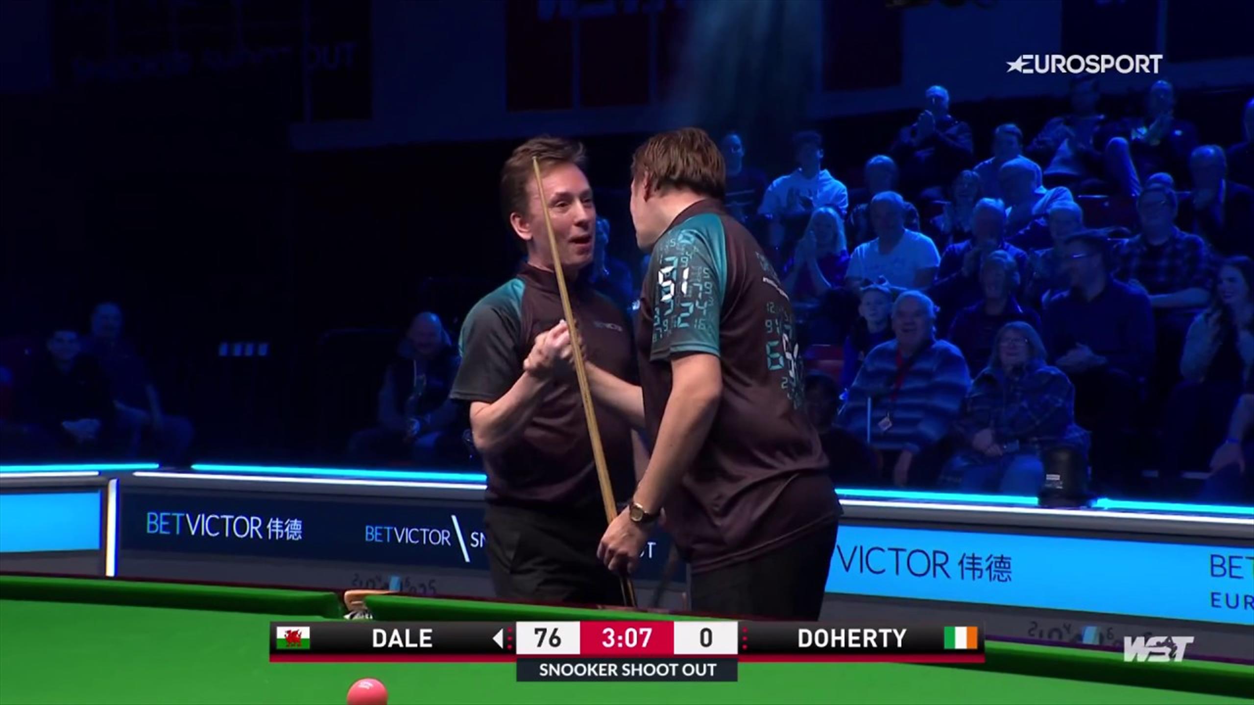 Ken Doherty throws in towel - literally - as Dominic Dale ousts him at ...