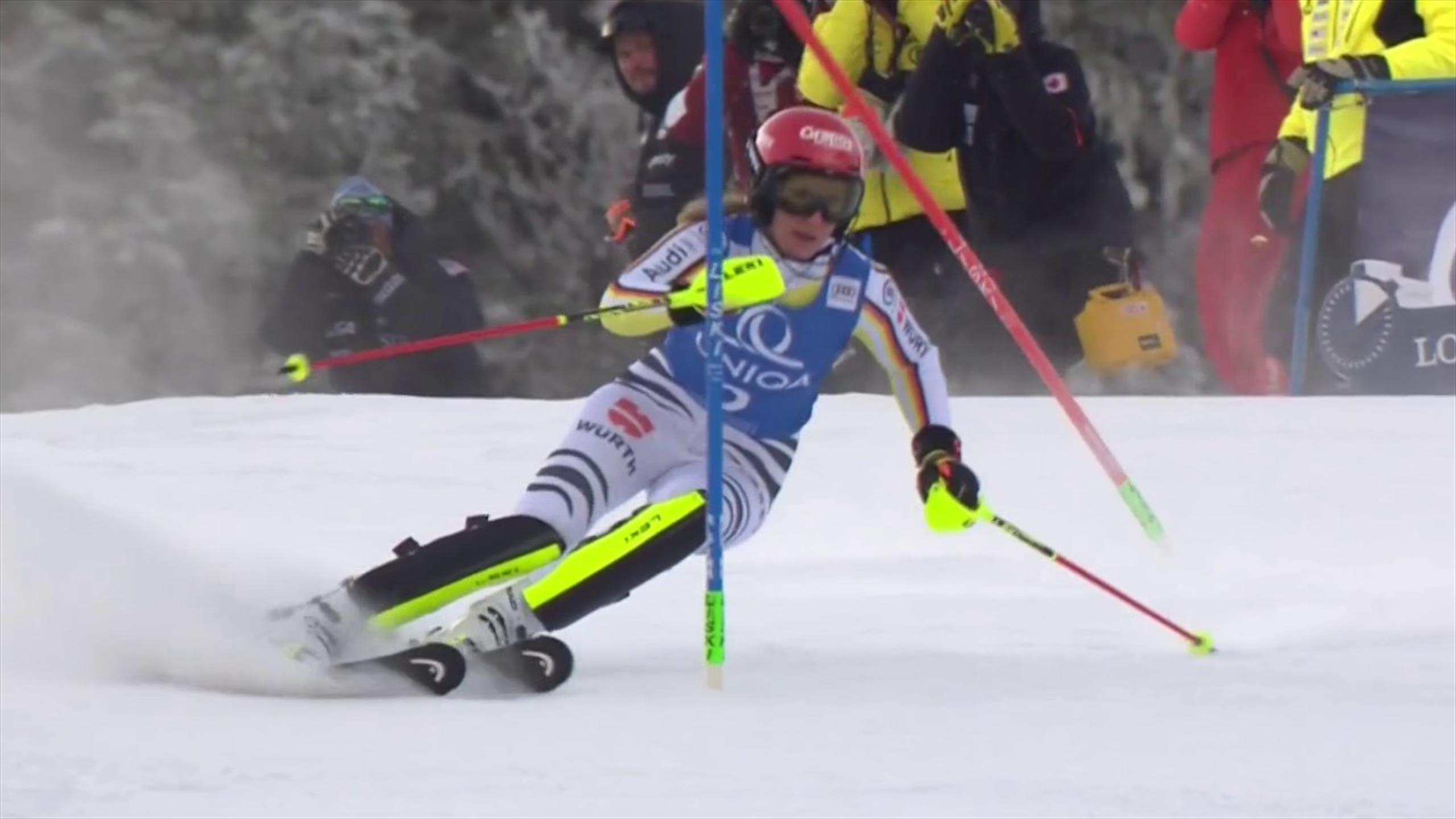 Spindlermühle: Lena Dürr bringt sich für zweiten Durchgang in Stellung - DSV-Star hinter Mikaela ...