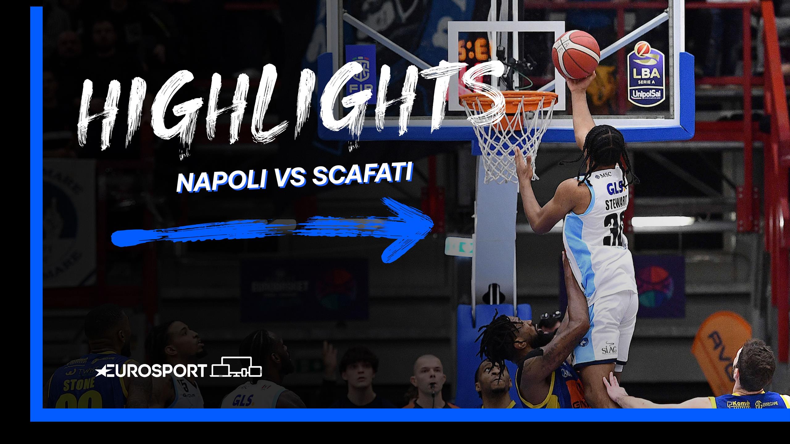 Highlights: Gevi Napoli-Givova Scafati 71-69 - Basket video - Eurosport