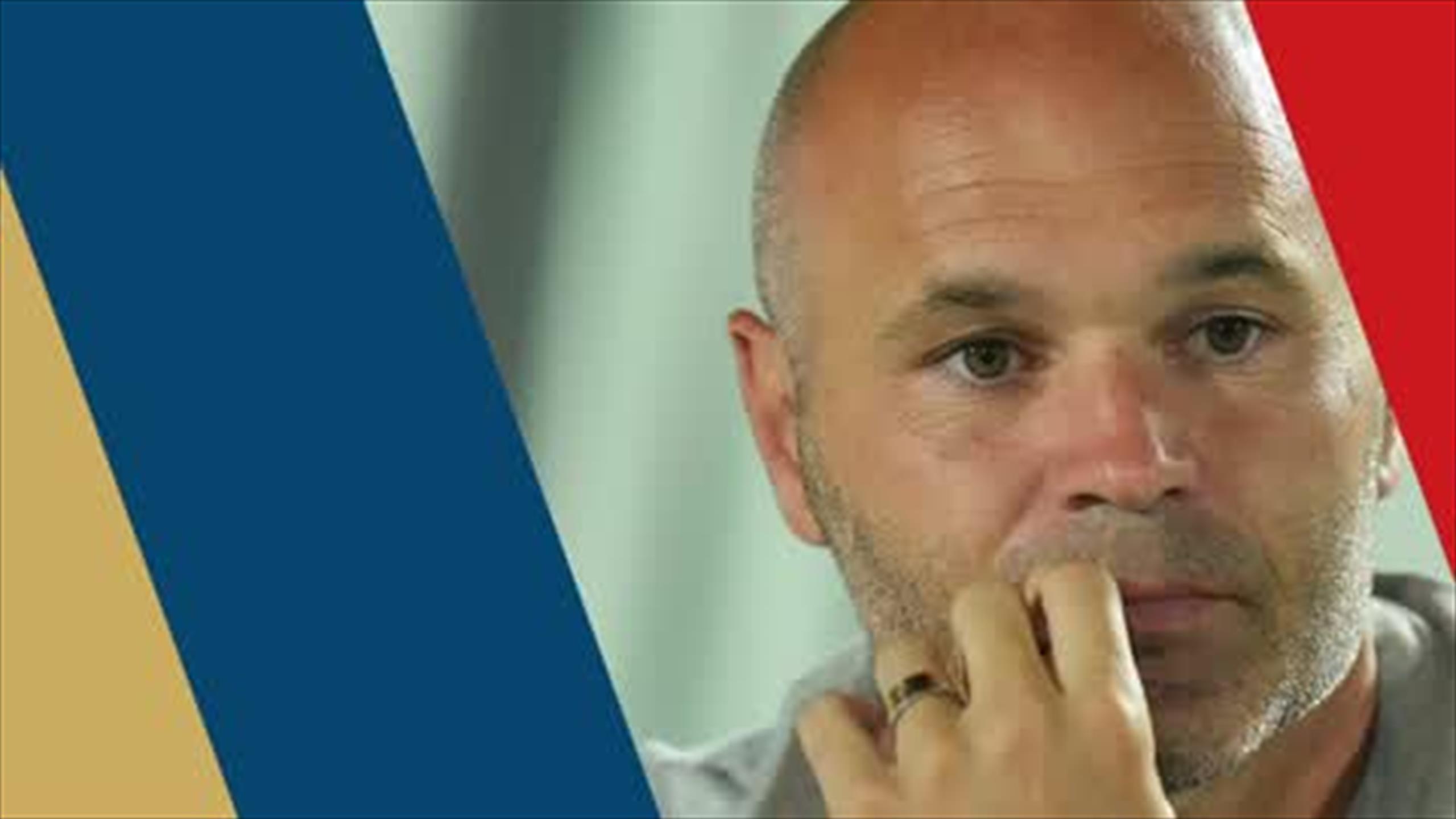 Iniesta is “not thinking about the end” of his career - Football video ...