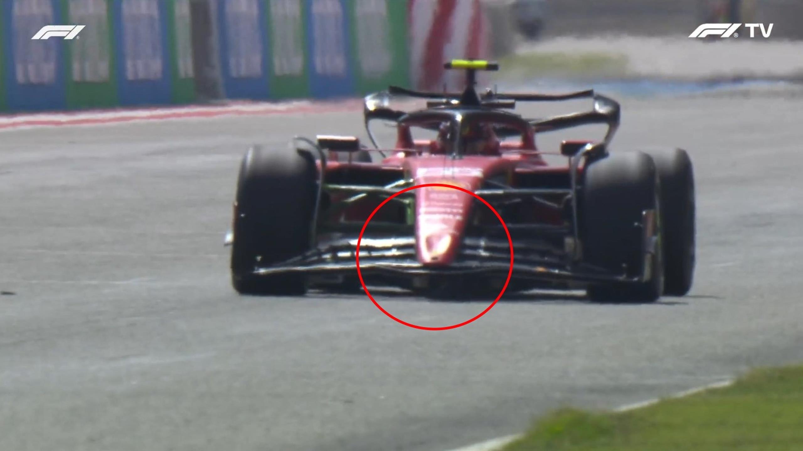 Ferrari e il mistero del musetto che si schiaccia sulla vettura di ...