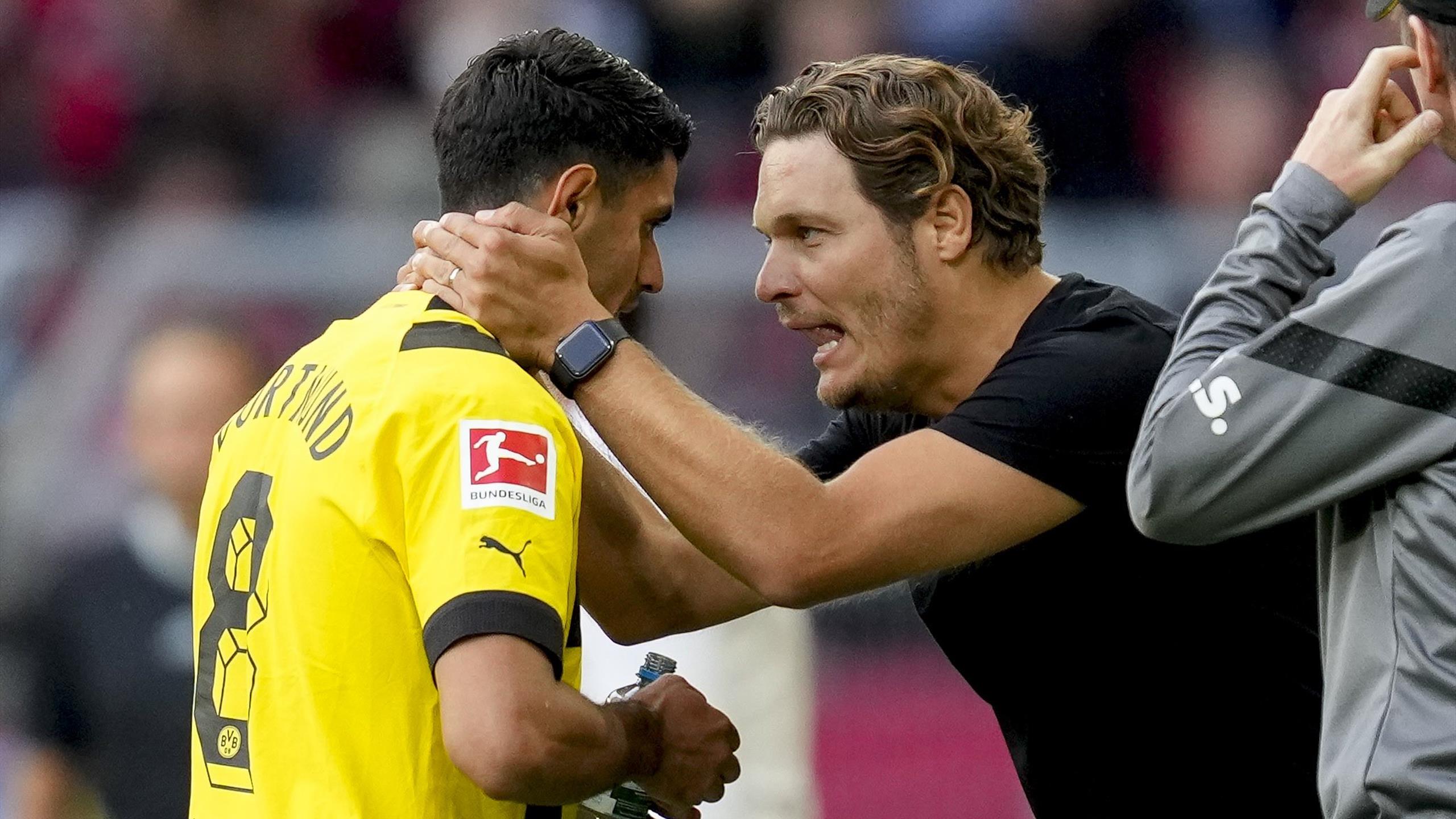 Borussia Dortmund - Edin Terzic äußert sich zum Abgang von Mo Dahoud ...