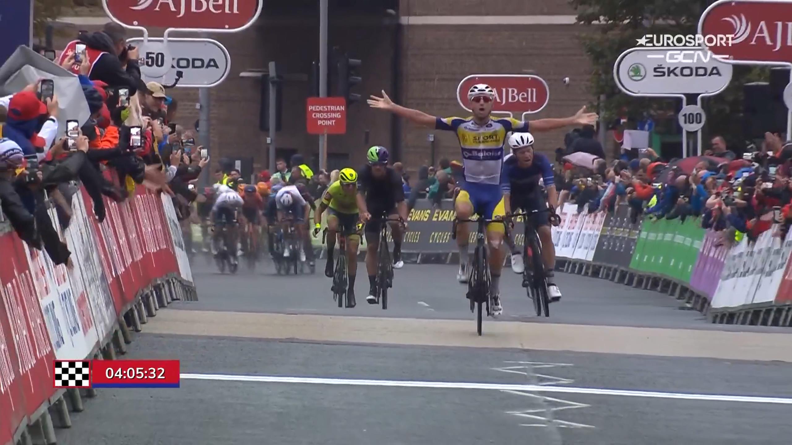 Bonneu wygrał 3. etap Tour of Britain - Wszystkie sporty wideo - Eurosport