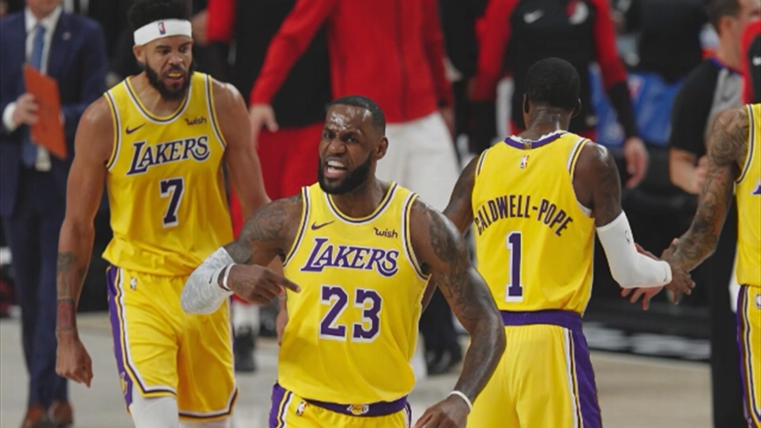 Debiut LeBrona, porażka Lakers - Koszykówka wideo - Eurosport