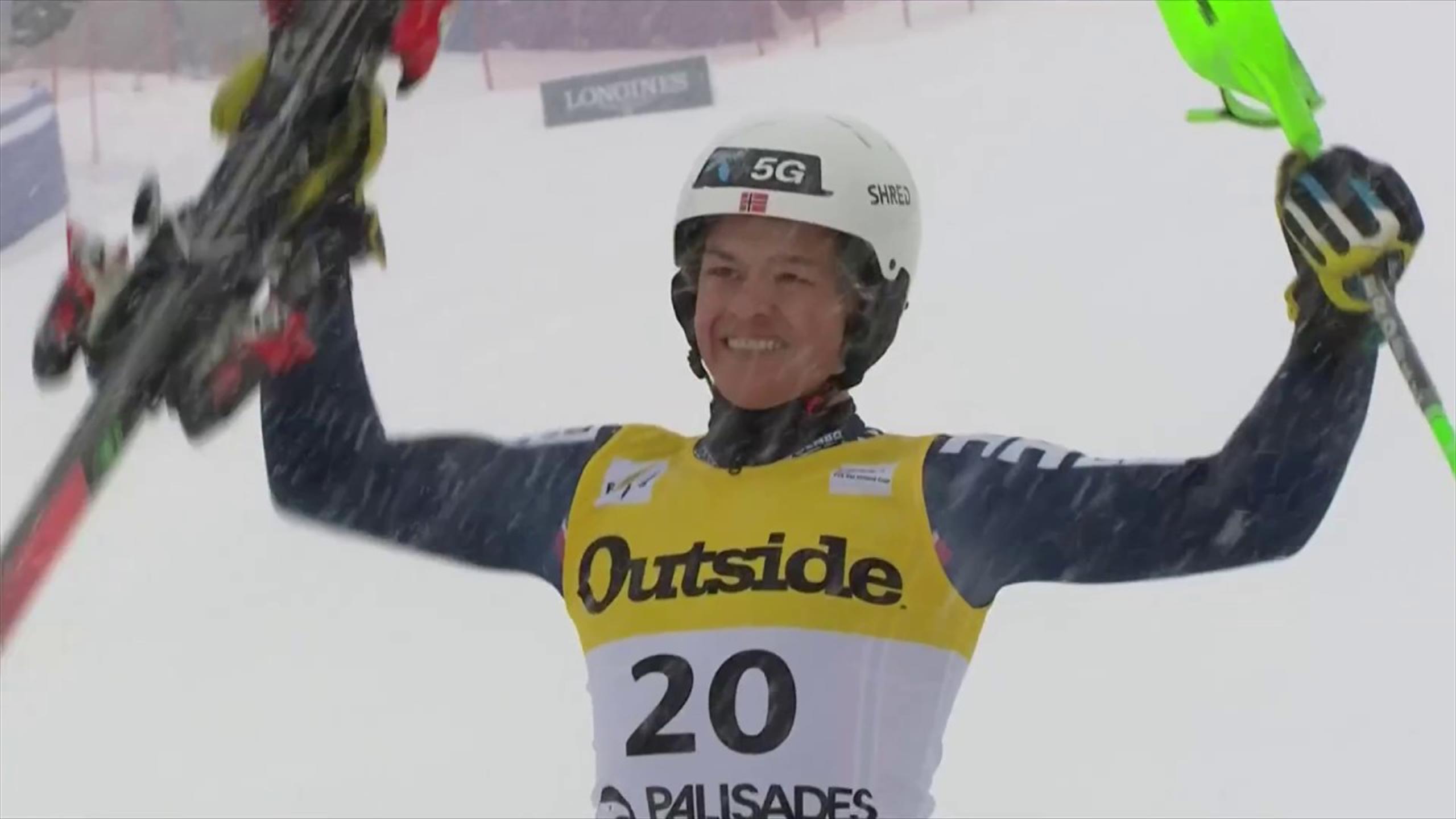 Palisades Tahoe: Alexander Steen Olsen erbt ersten Weltcupsieg von AJ ...