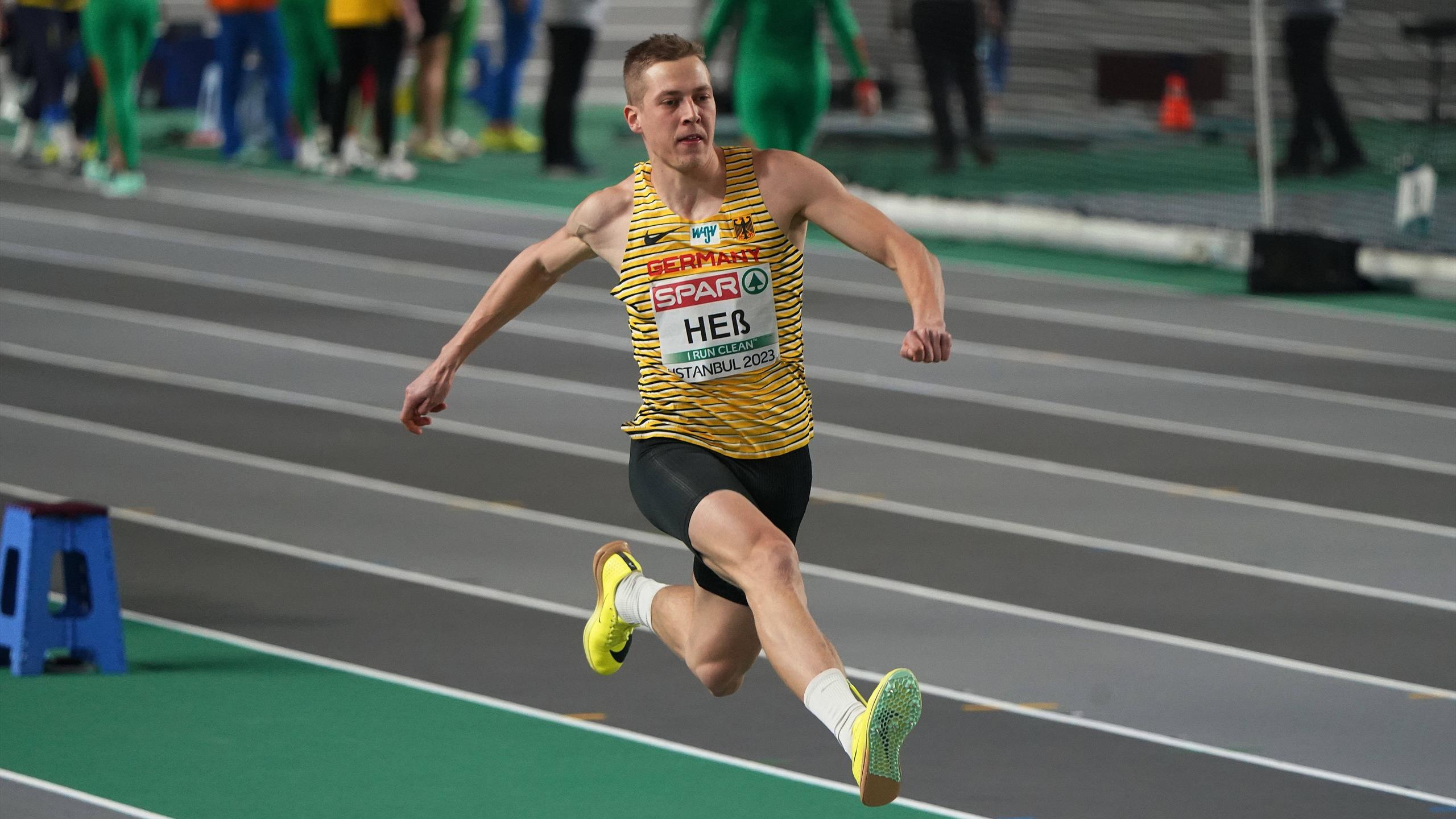 Hallen-EM: Max Heß setzt Bronze-Serie im Dreisprung fort - Sara ...