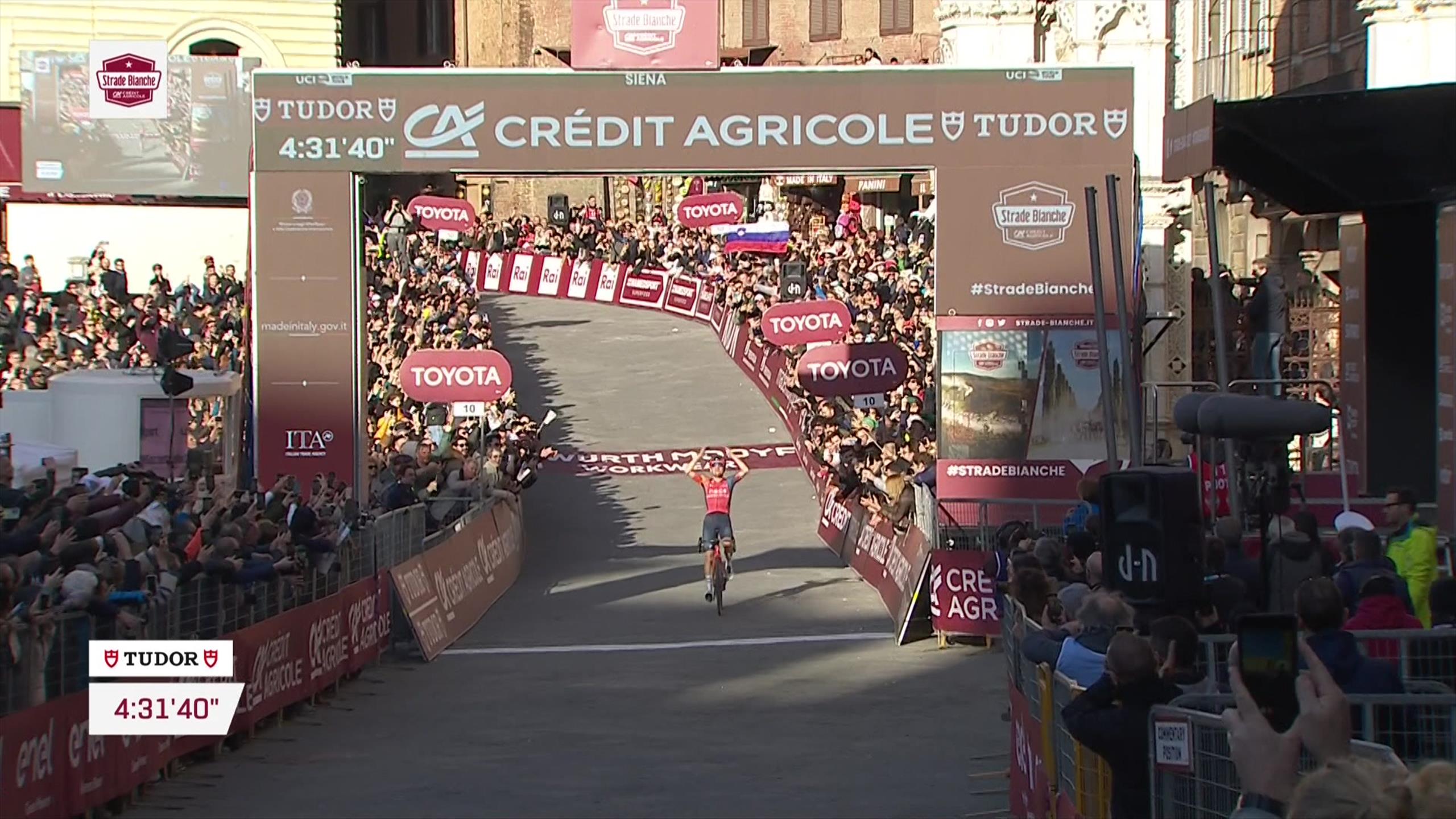 Strade Bianche - Pidcock fa il vuoto e trionfa da solo a Siena: rivivi ...