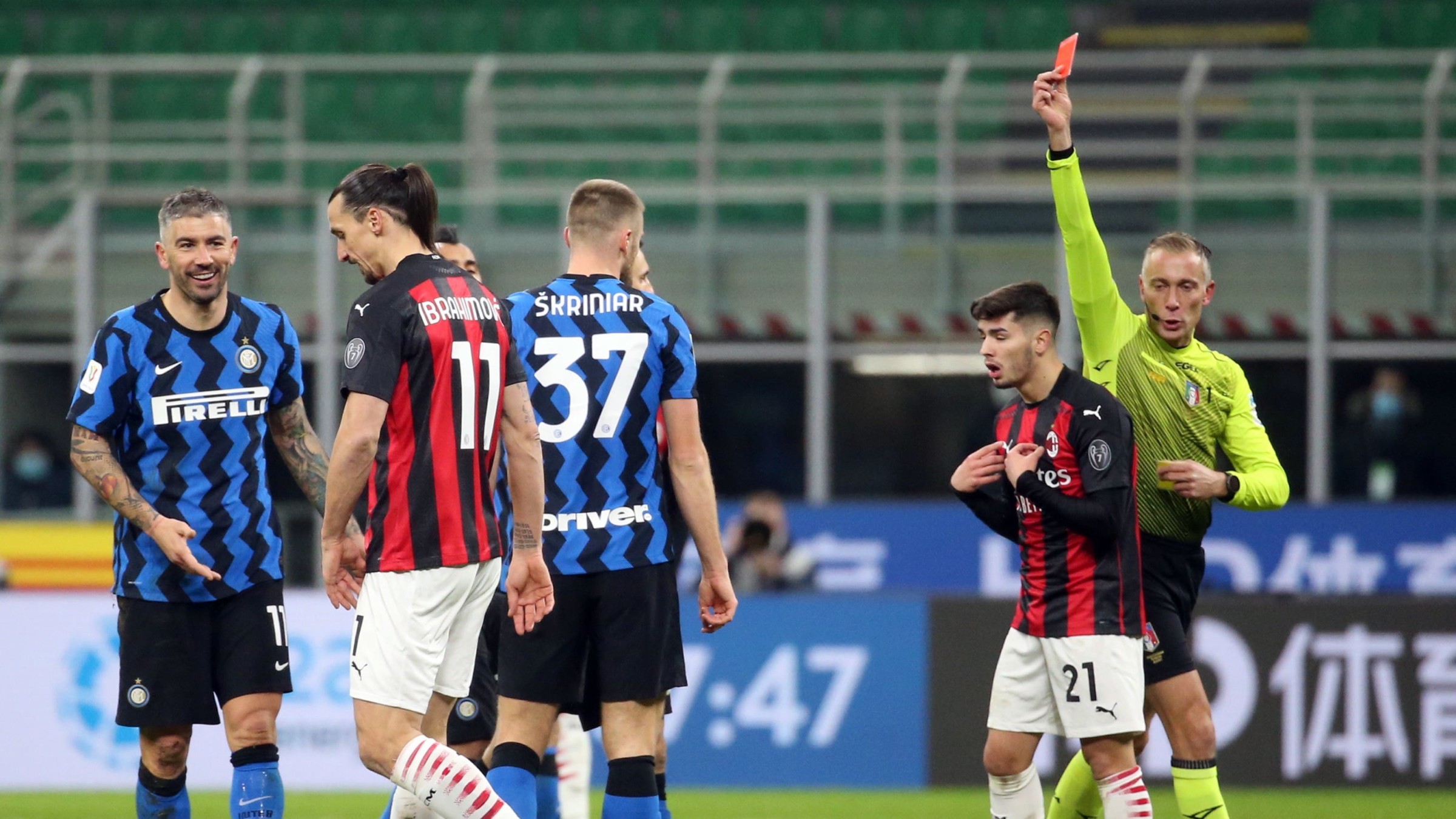 Inter Mediolan - AC Milan: wynik i relacja - Puchar Włoch - Eurosport