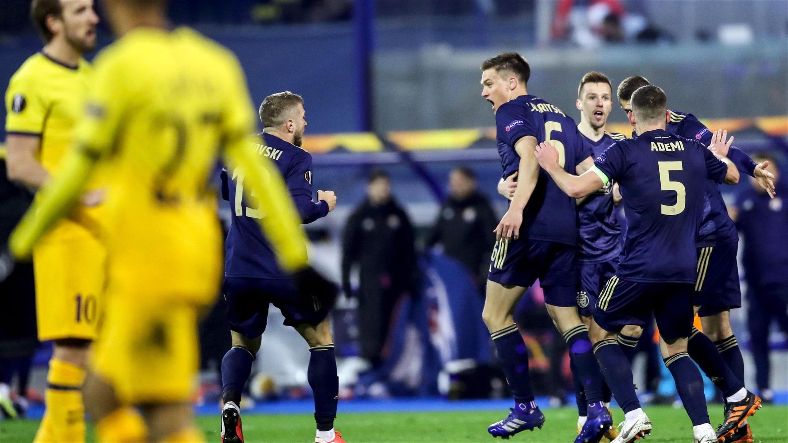 Dinamo Zagrzeb - Tottenham: wynik i relacja - Liga Europy - Eurosport