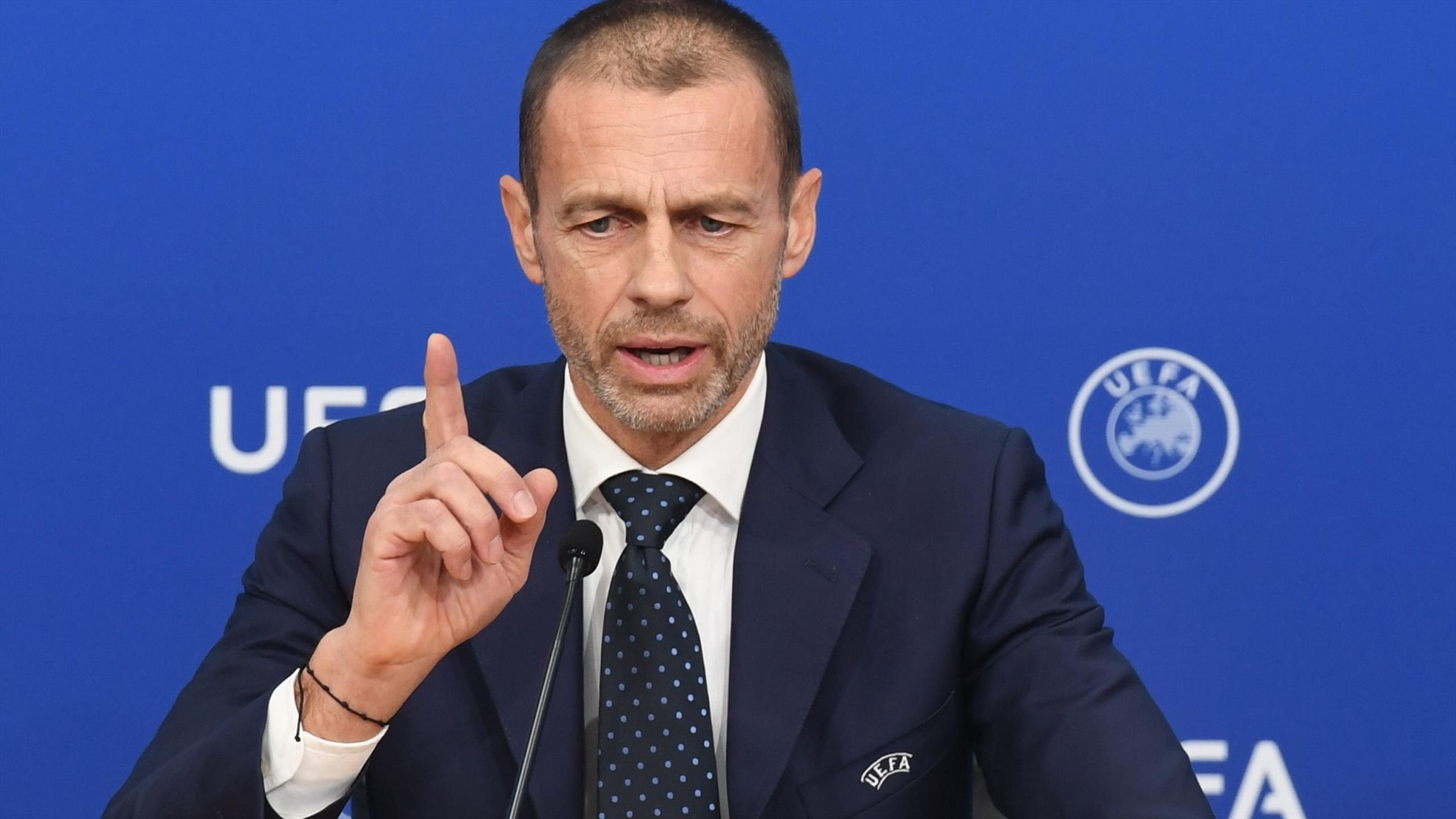 UEFA, Aleksander Ceferin confermato fino al 2027: "Superlega è come il ...