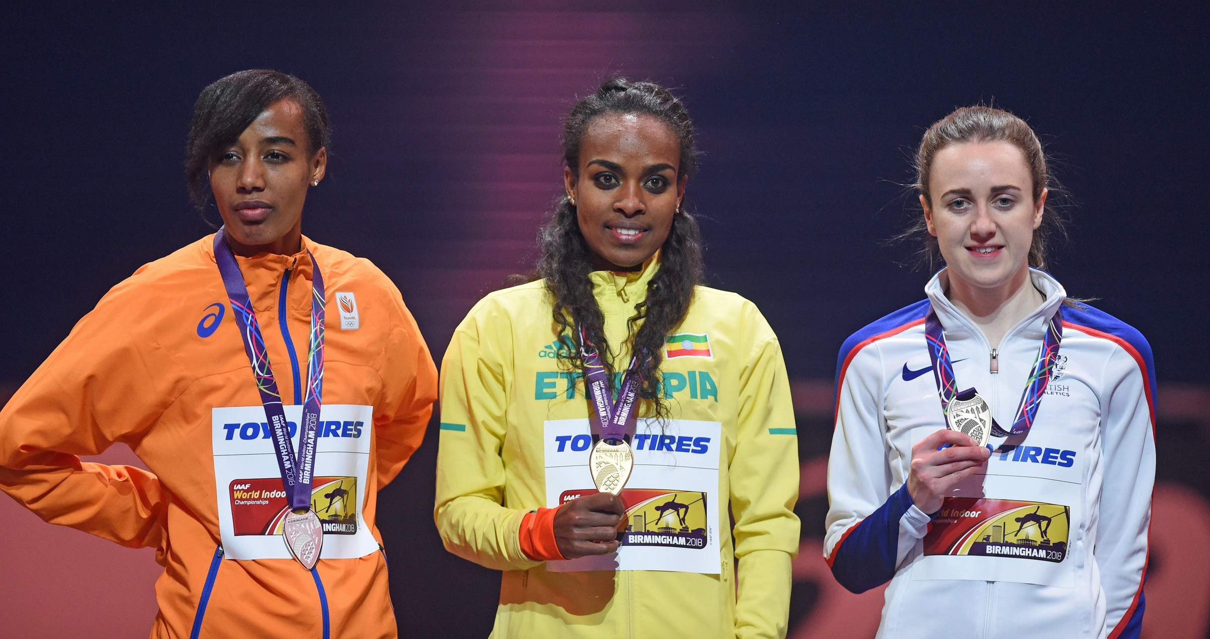 Laura Muir. Rekordowy kurs taksówką w śnieżycy, później bieg po medal ...