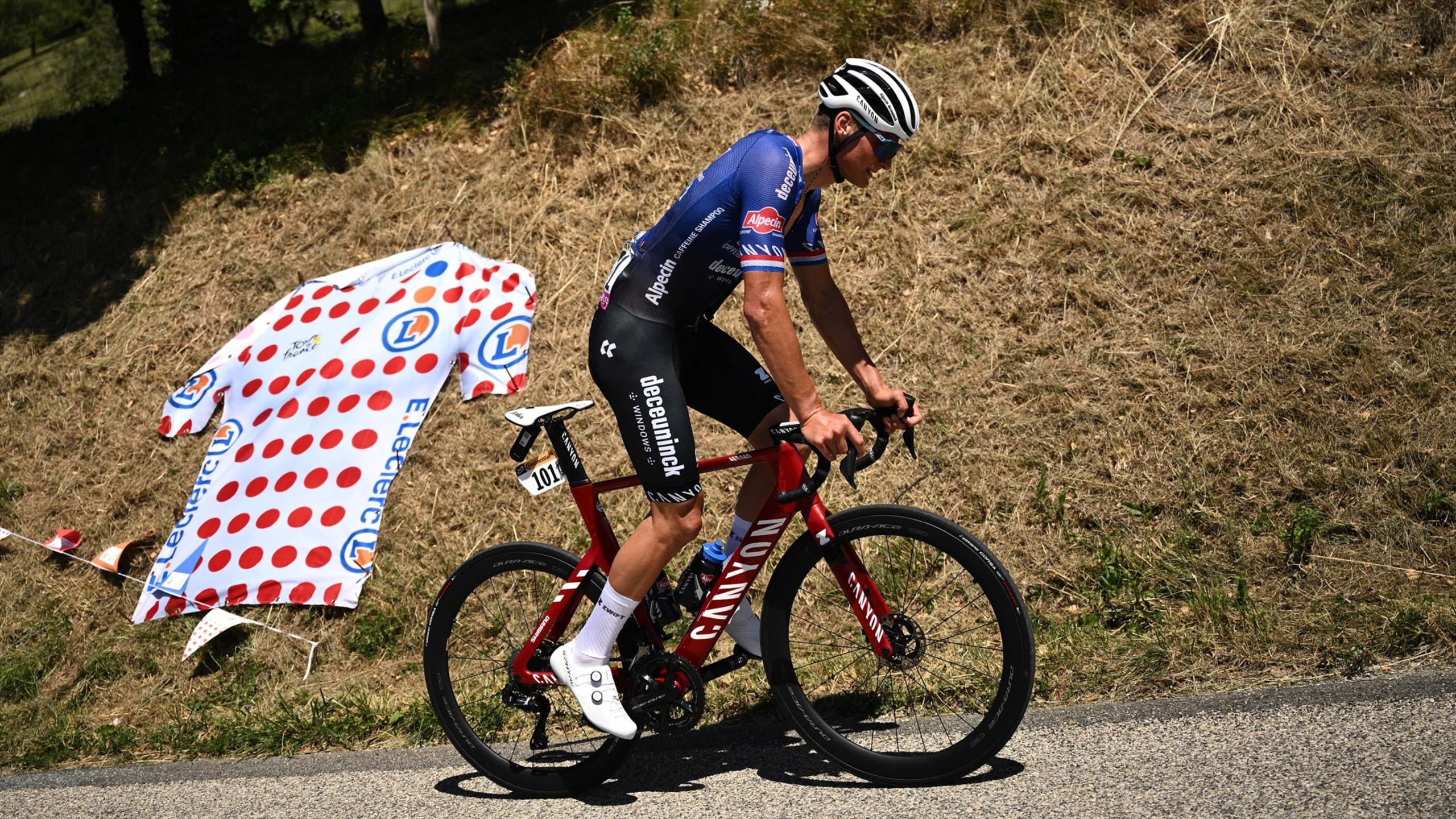 Mathieu van der Poel wycofał się z Tour de France 2022 na 11. etapie ...