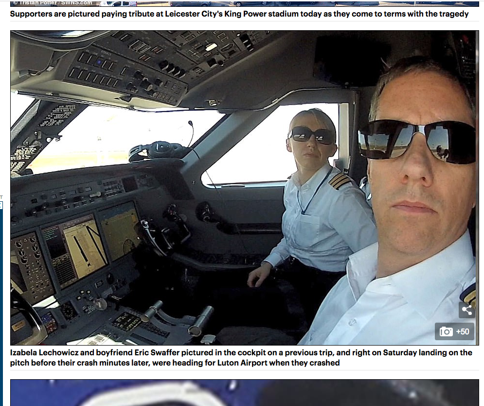 Katastrofa śmigłowca w Leicester. Pilot Eric Swaffer bohaterem - Eurosport