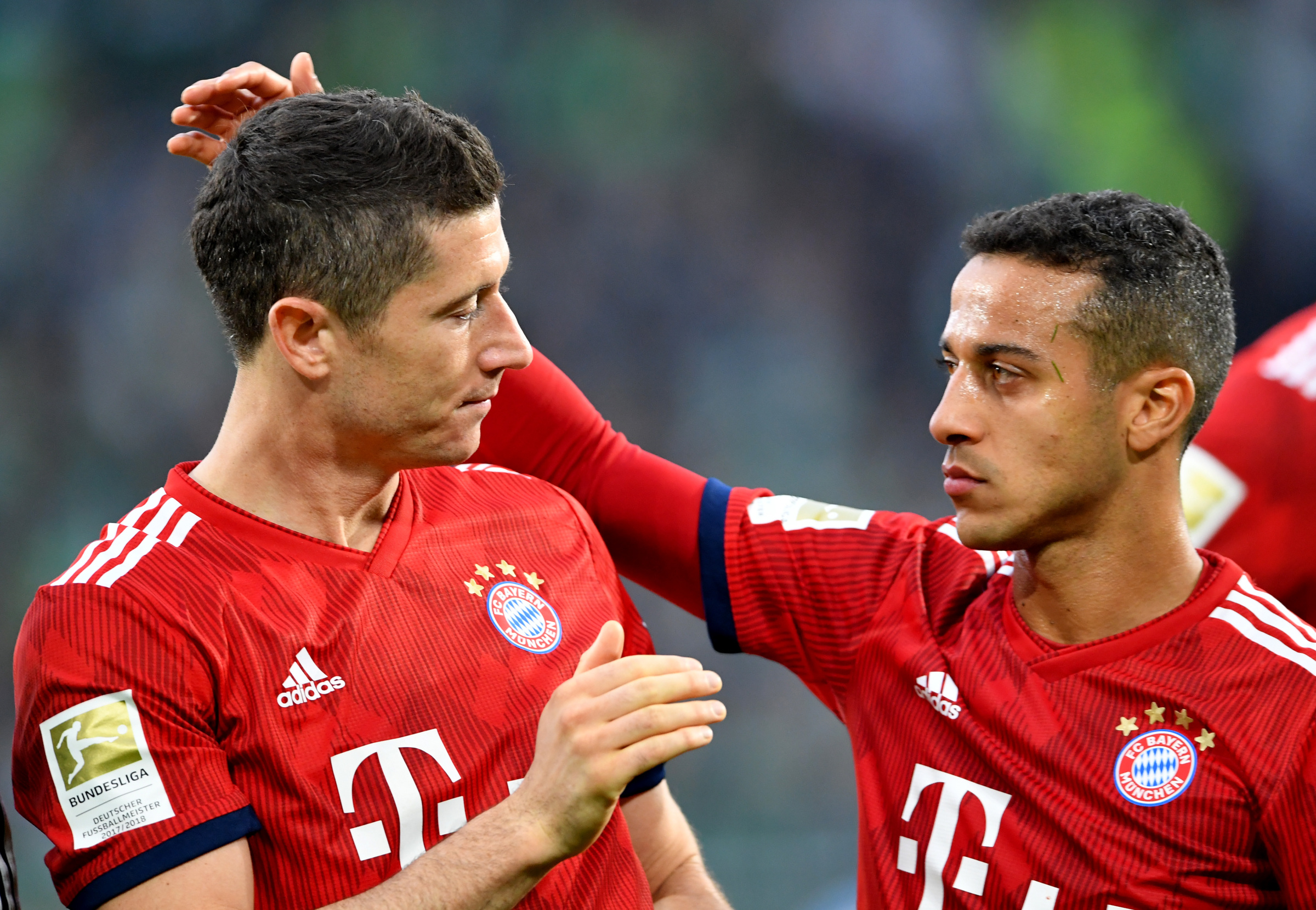 Robert Lewandowski, zawodnik Bayernu Monachium zanotował spadek ...