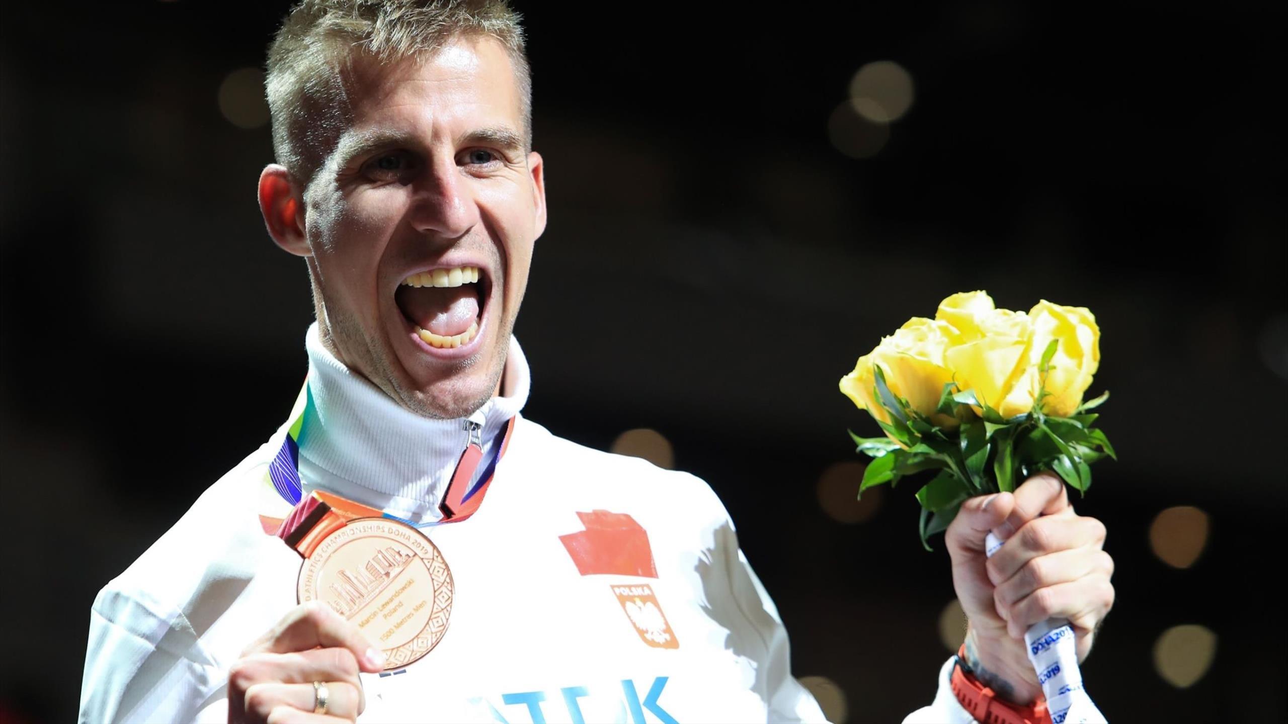 Marcin Lewandowski odebrał brązowy medal: lekkoatletyczne mistrzostwa ...