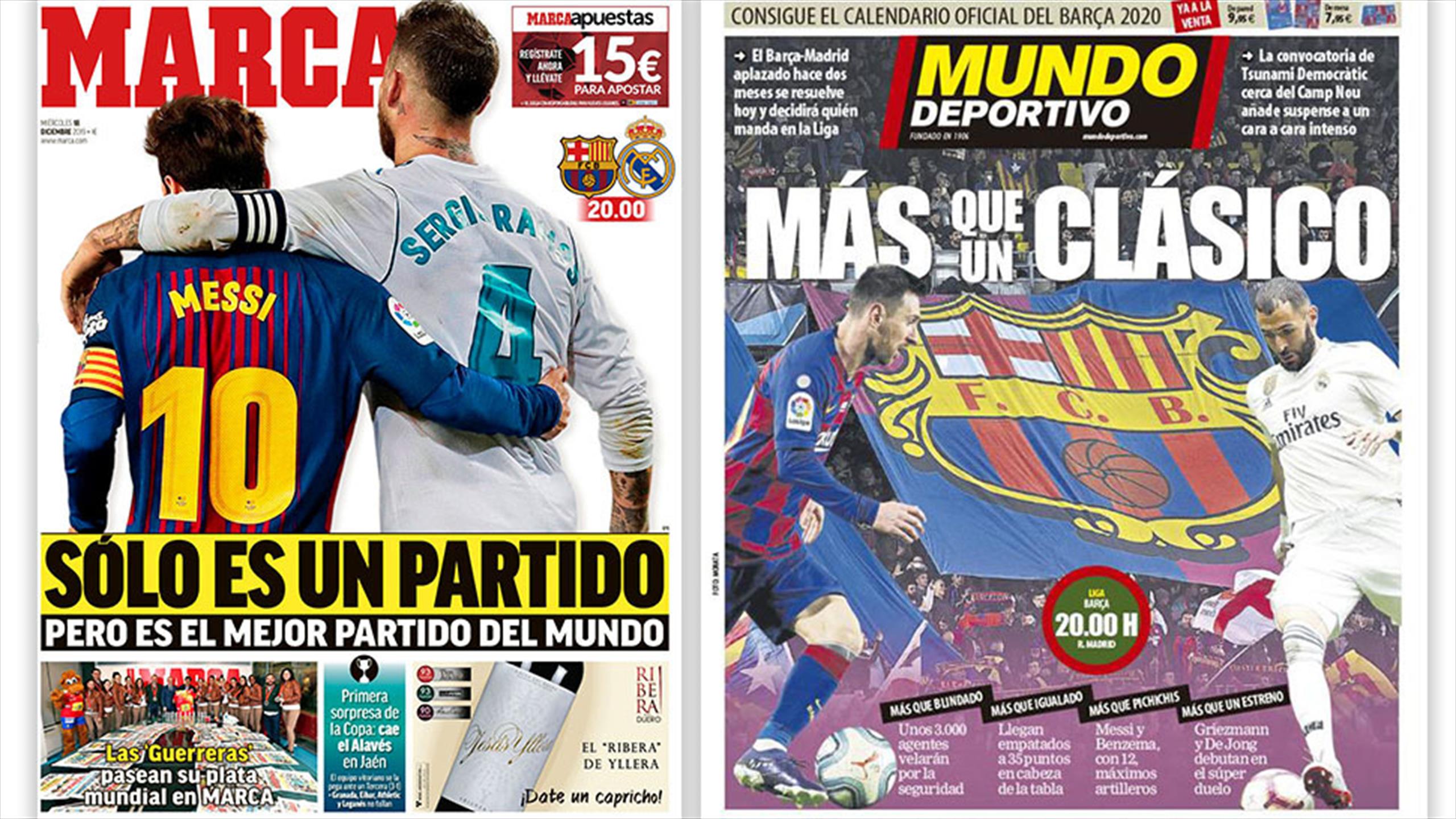El Clasico 2019: o której godzinie mecz FC Barcelona - Real Madryt ...