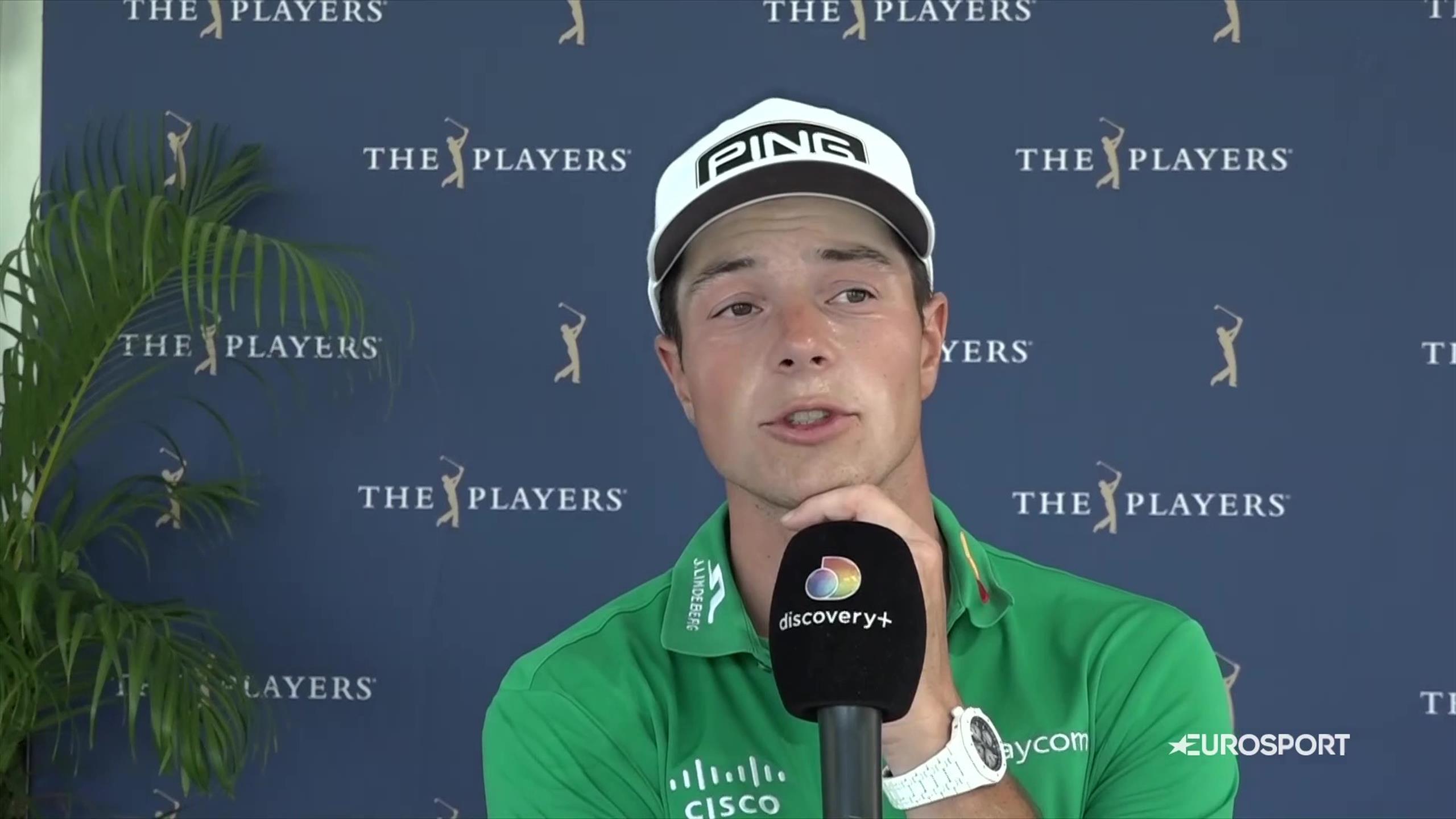 Hovland etter runden: – Jeg føler jeg spiller veldig bra - Golf video ...