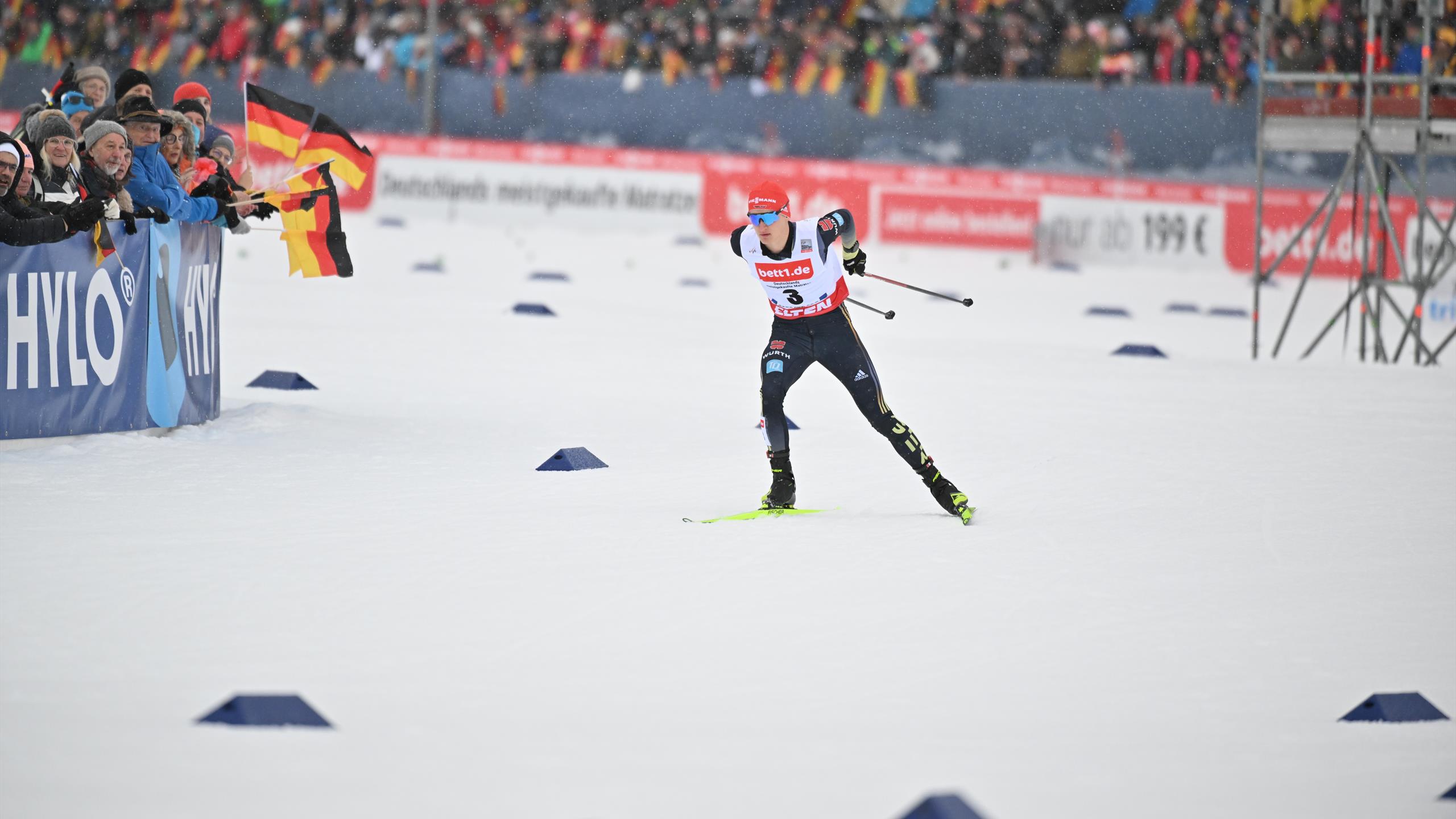 Nordische Kombination: Julian Schmid am Holmenkollen nur von Jarl ...
