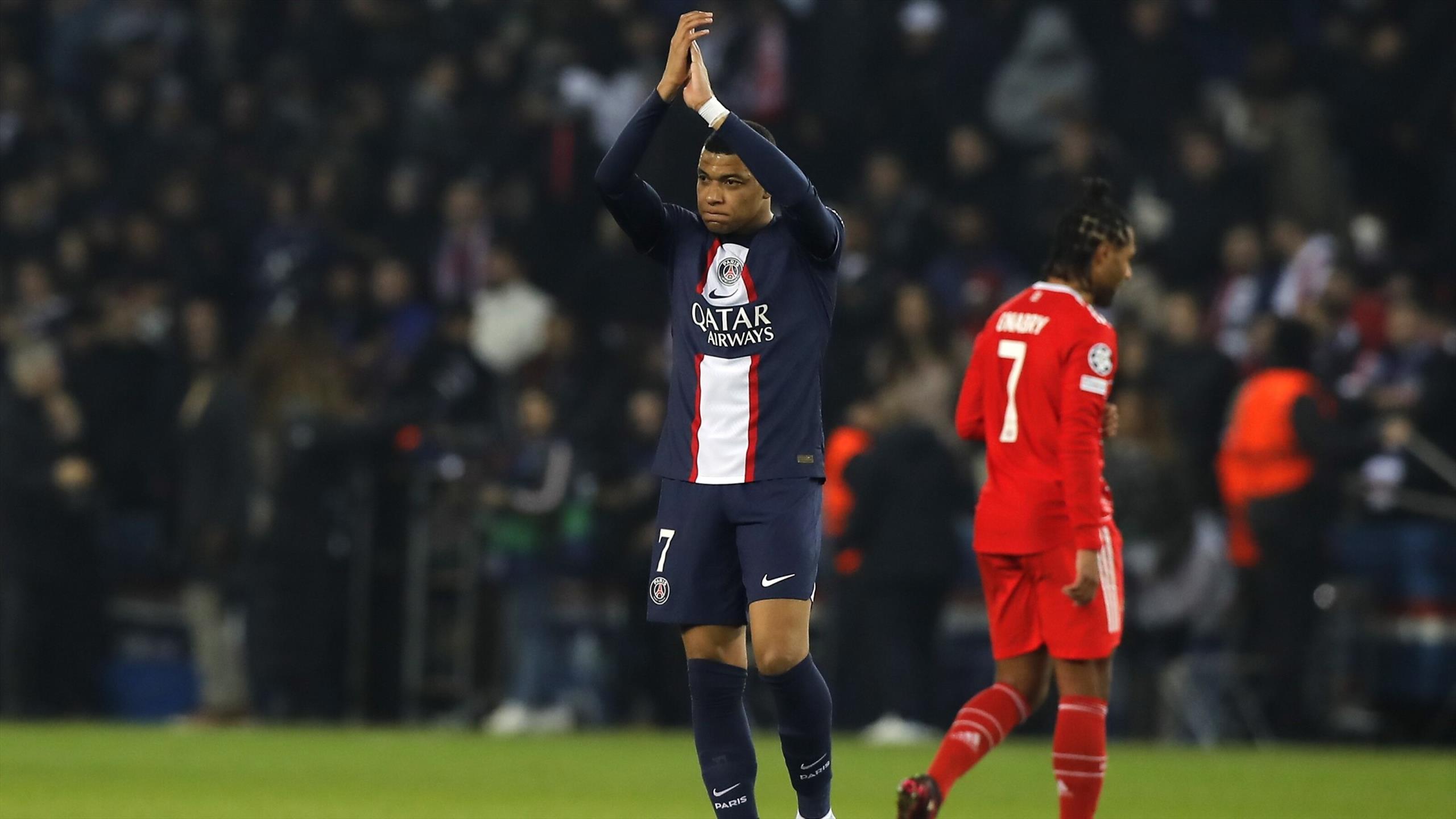 Kylian Mbappe po meczu PSG - Bayern Monachium w 1/8 finału Ligi ...