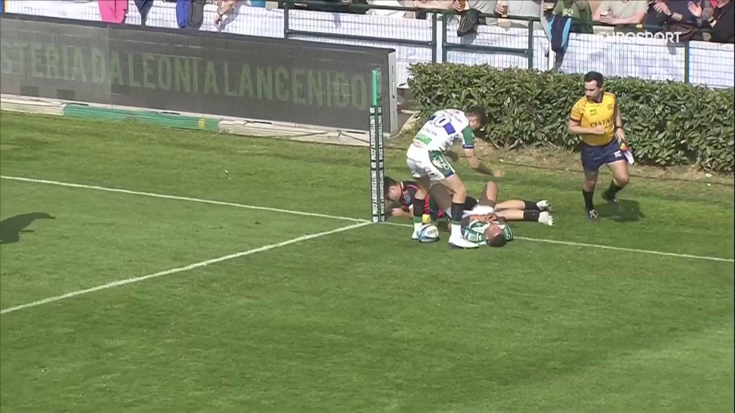 "Questa è fatta!": gran giocata di Treviso, segna anche Watson - Rugby ...