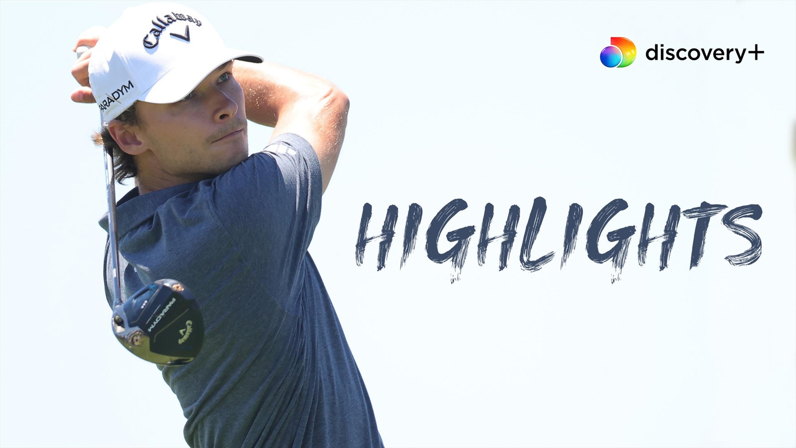 Highlights: Nicolai Højgaard spiller sig til historisk andenplads på ...