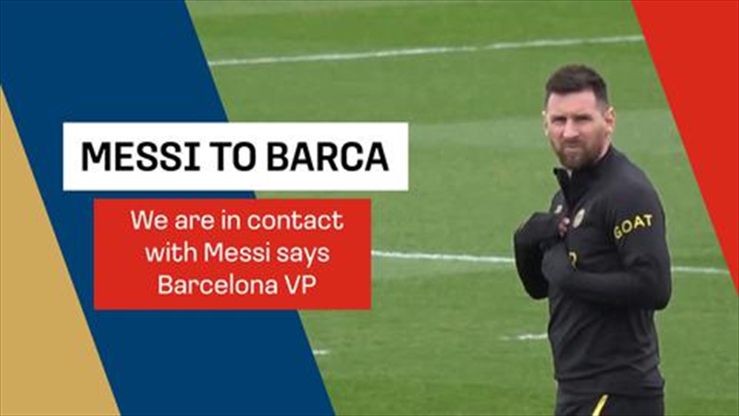 'Contact' made over Lionel Messi returning to Barcelona says Barca VP ...