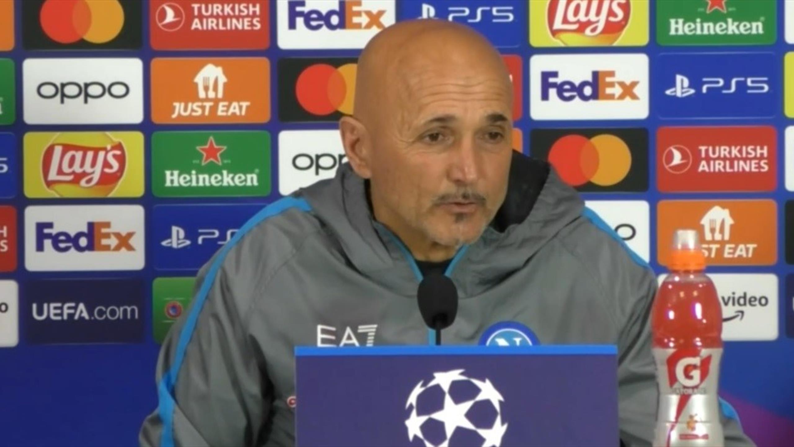 Champions League - Milan-Napoli - Spalletti: "Maldini? Solo grande ...