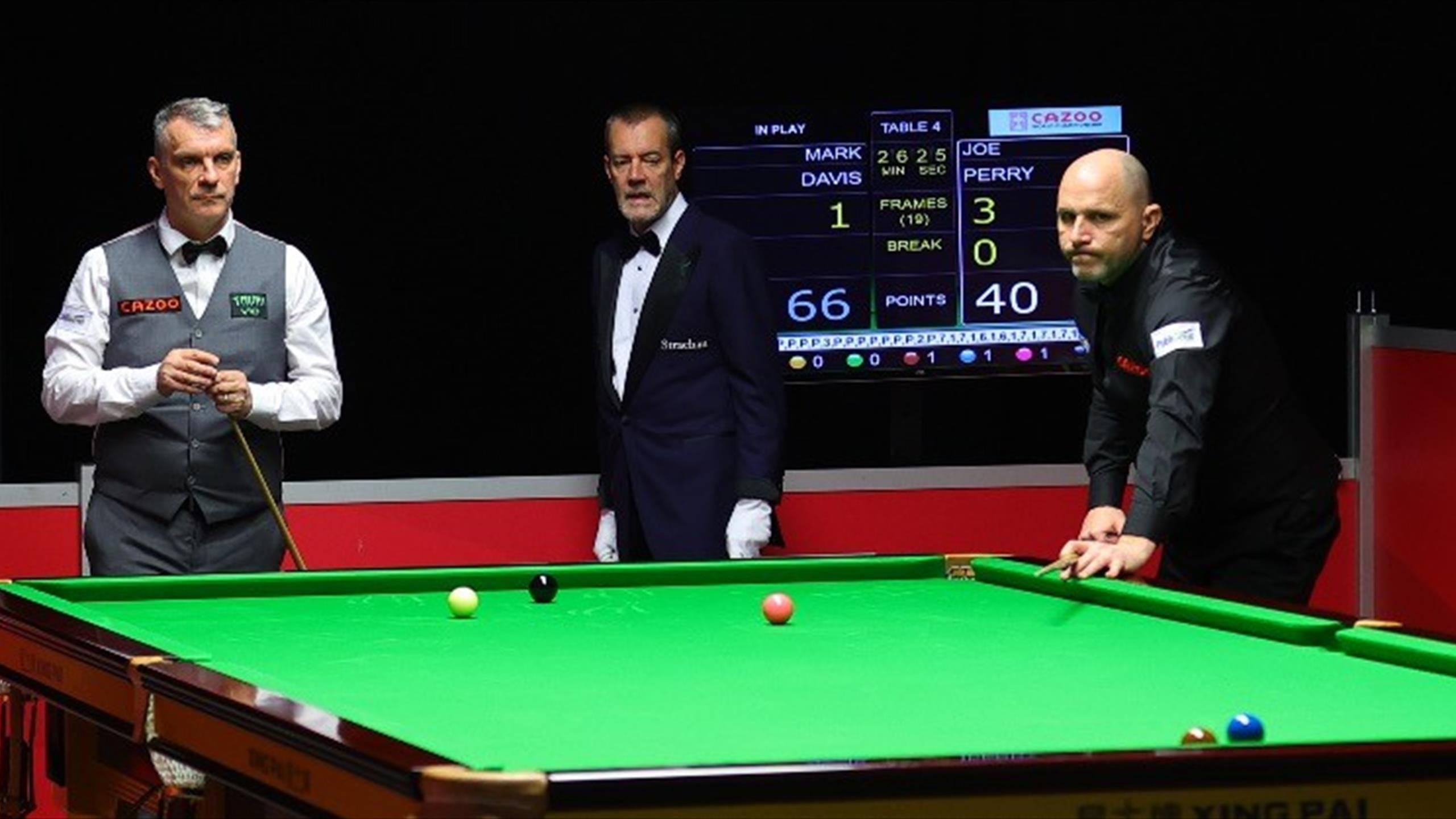 WK Snooker | Joe Perry kwalificeert zich op laatste zwarte bal ten ...
