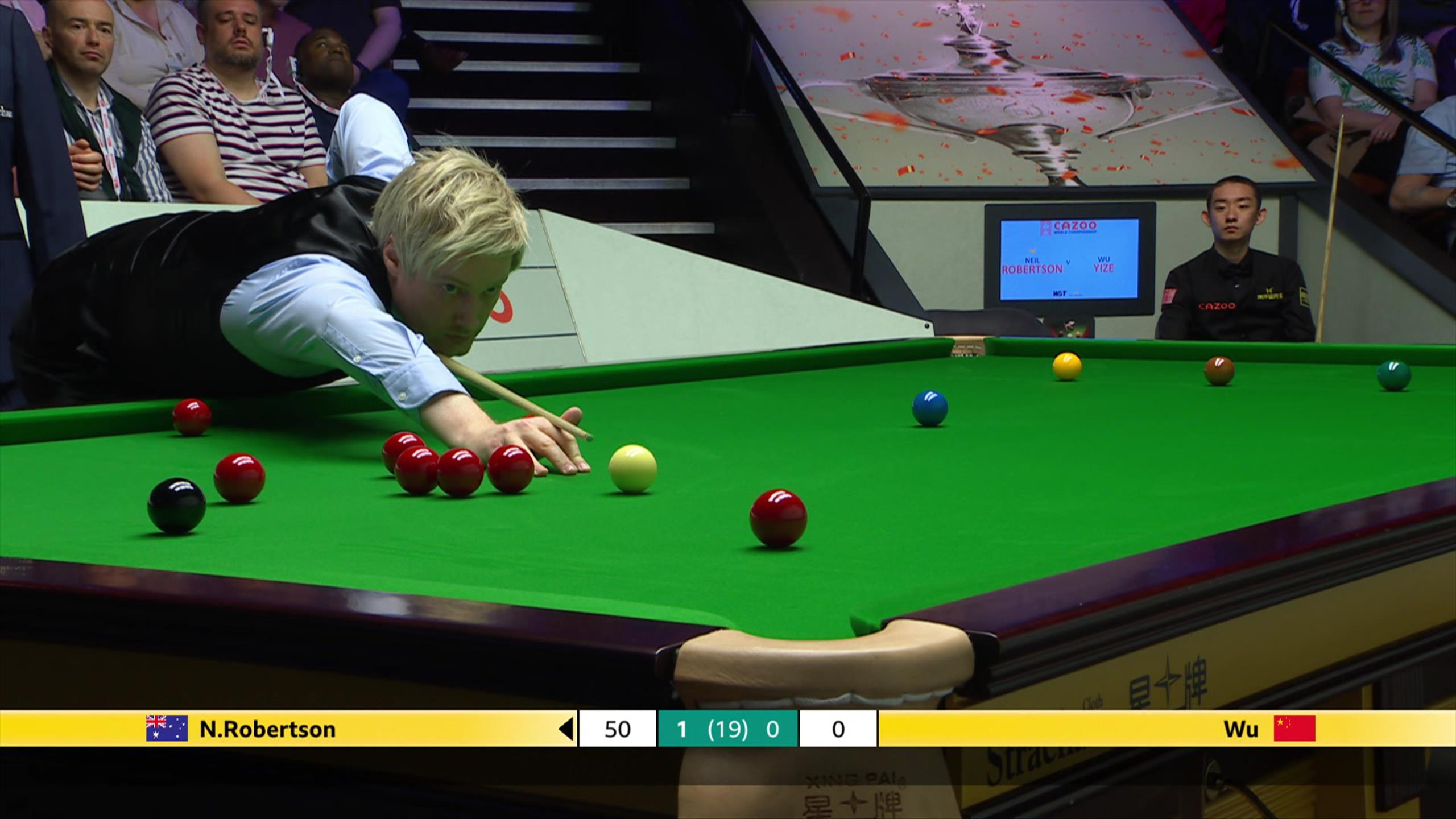 Campionatul Mondial de snooker | Robertson, în formă mare la Crucible ...