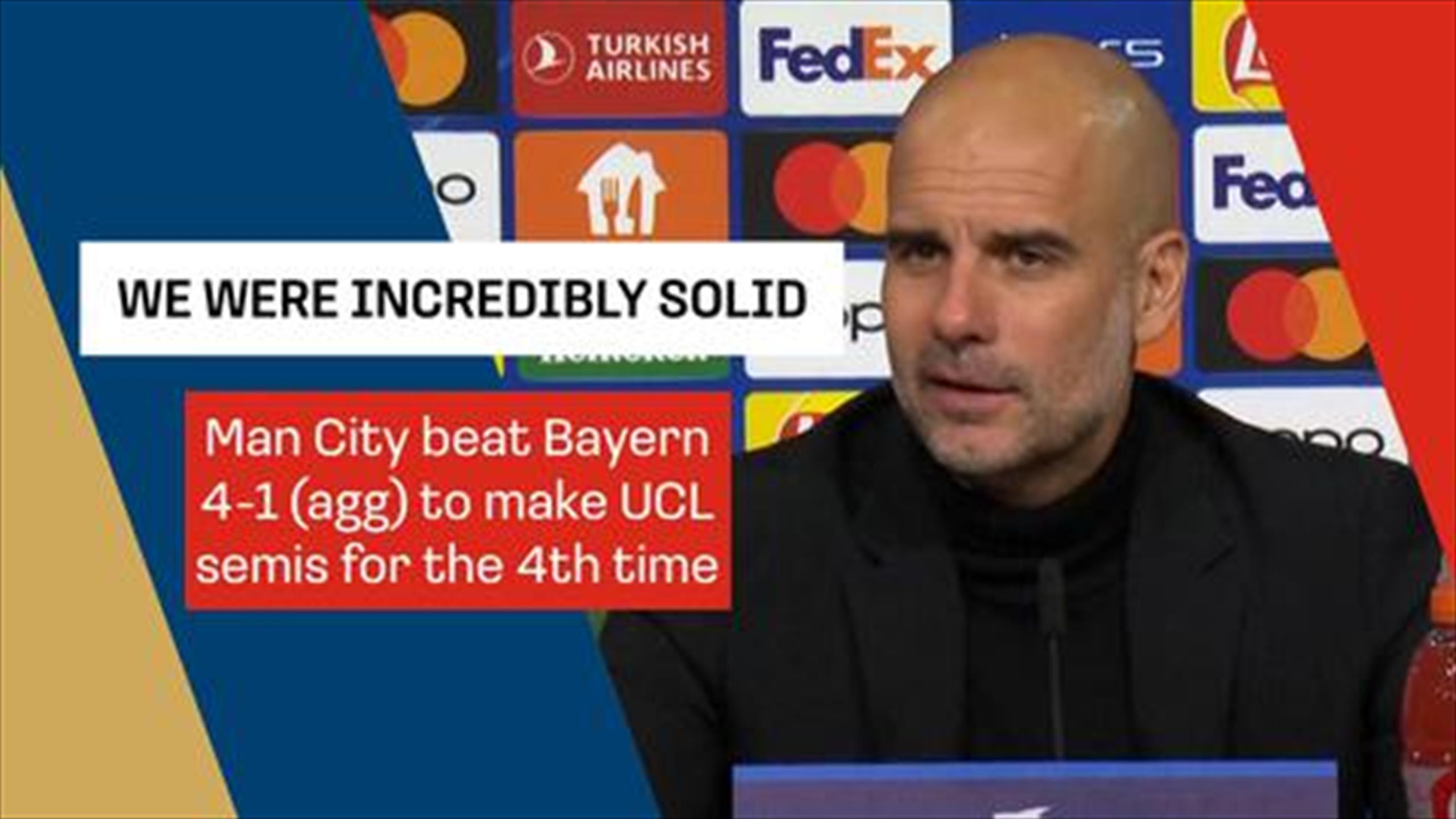 'We were incredibly solid' - Pep Guardiola impressed by Man City ...