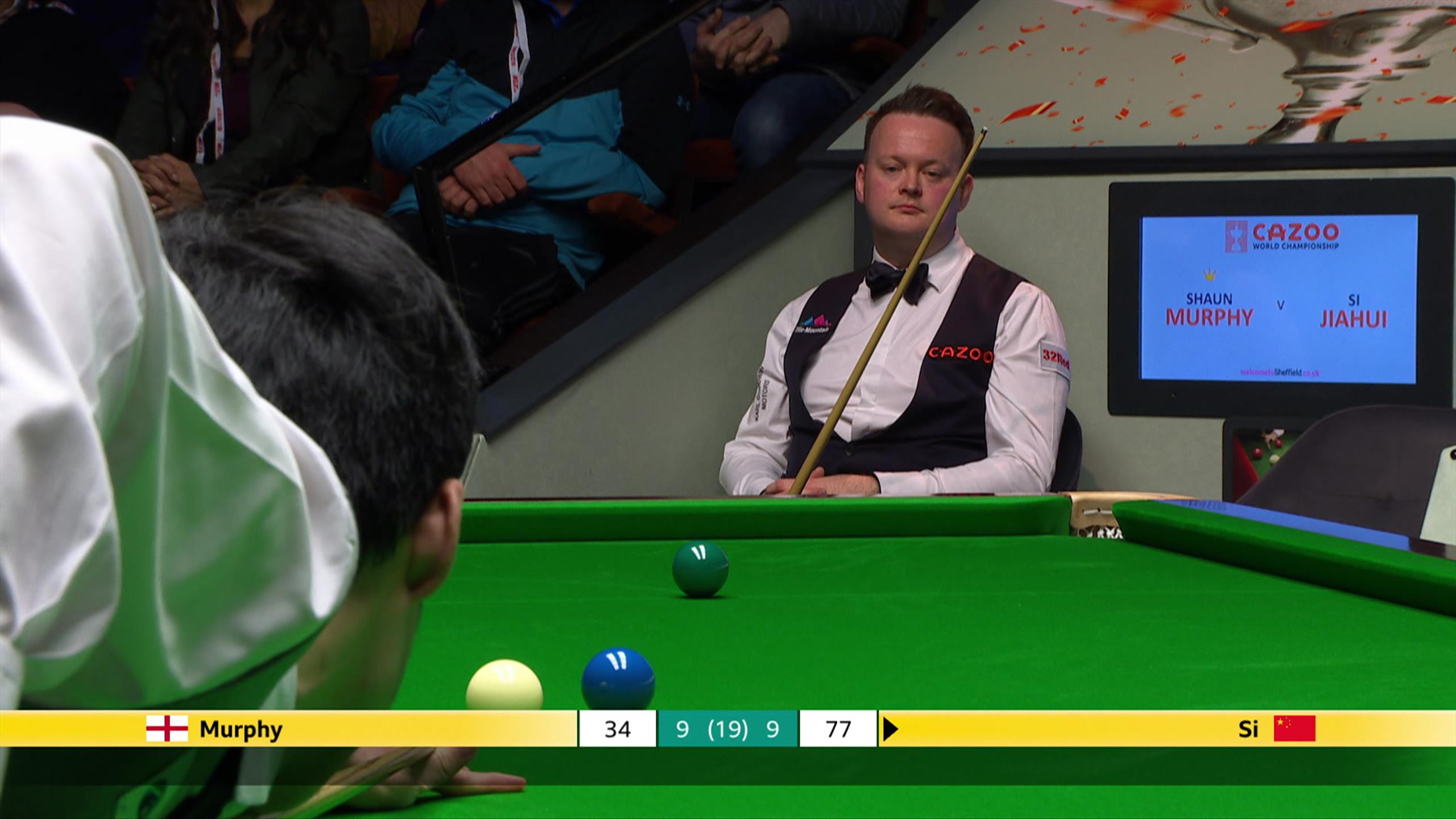 WK Snooker | Debutant Si Jiahui verbaast vriend en vijand en stuurt ...