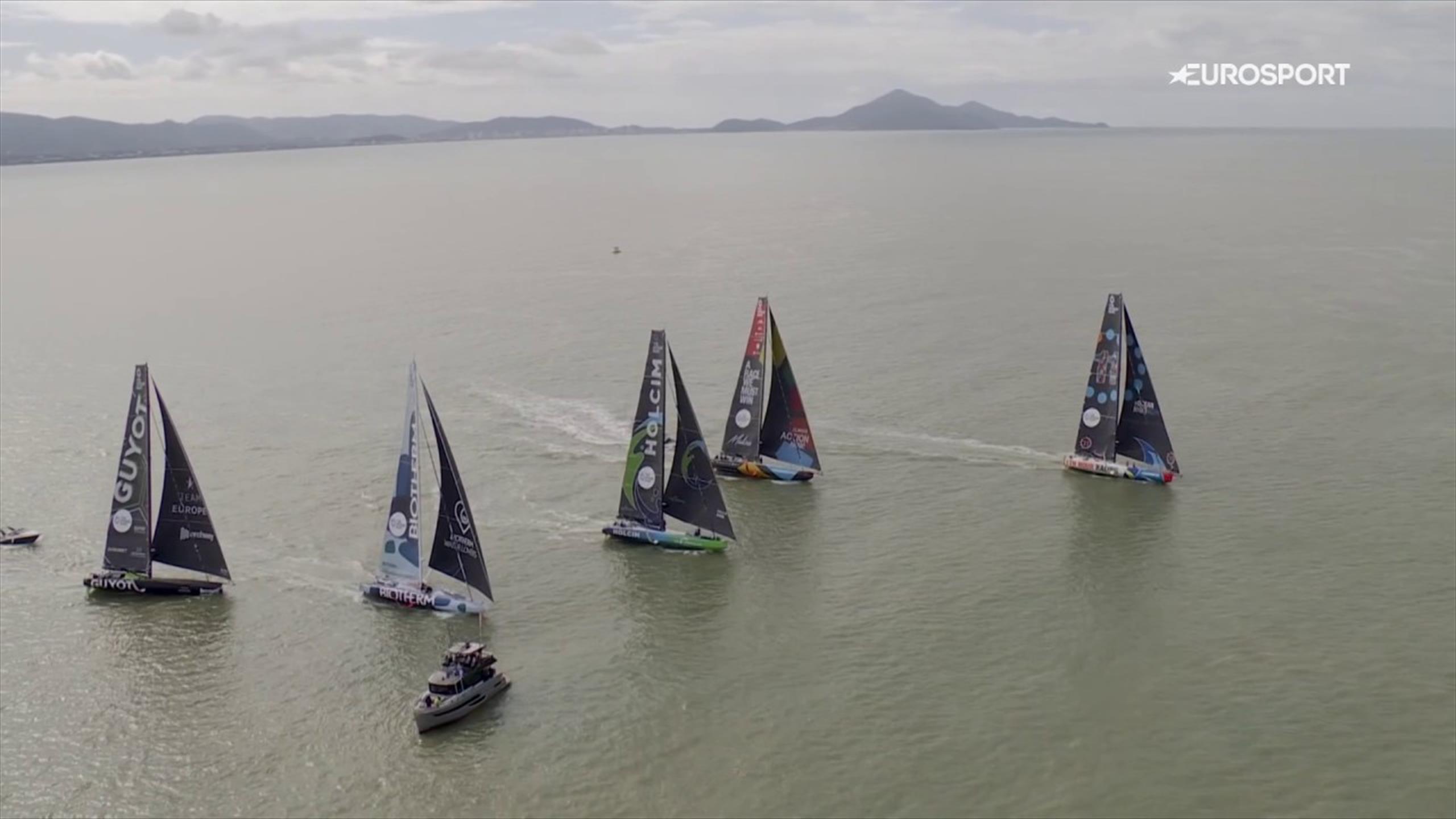 The Ocean Race | In-Port Race à Itajai | La vidéo du départ parfait de ...