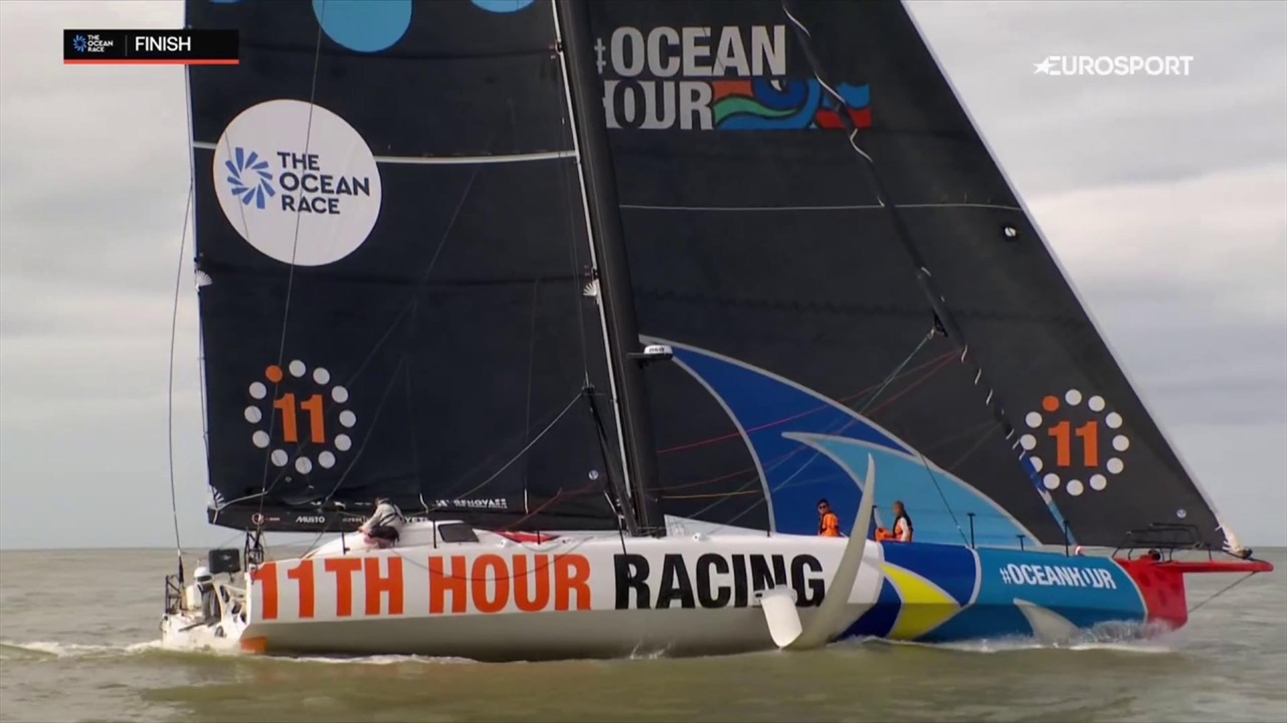 The Ocean Race | 11th Hour Racing Team wint met overmacht in-port race ...