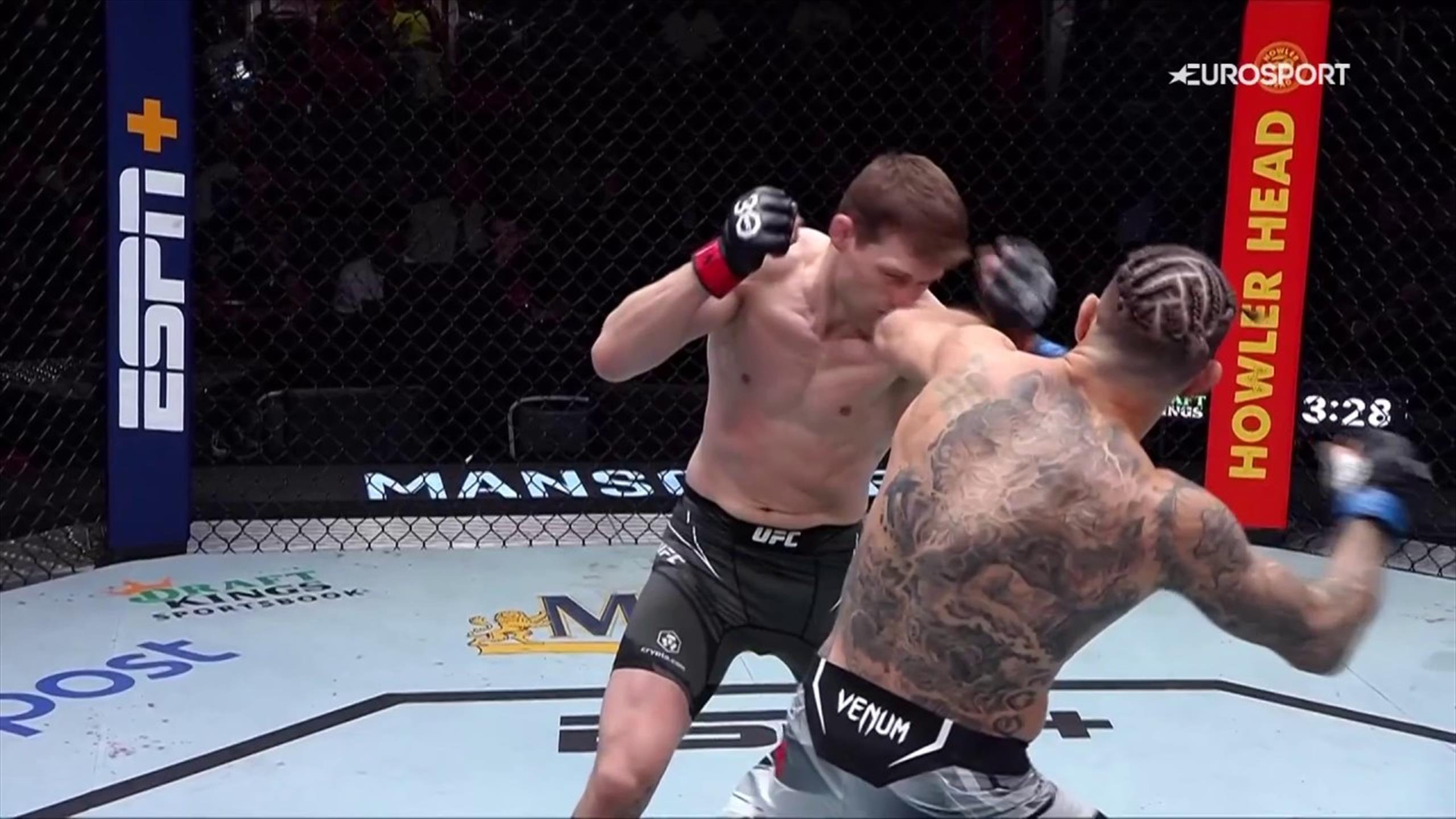 UFC Vegas 71 | Giagos met de knock-out in de eerste ronde - Mixed ...