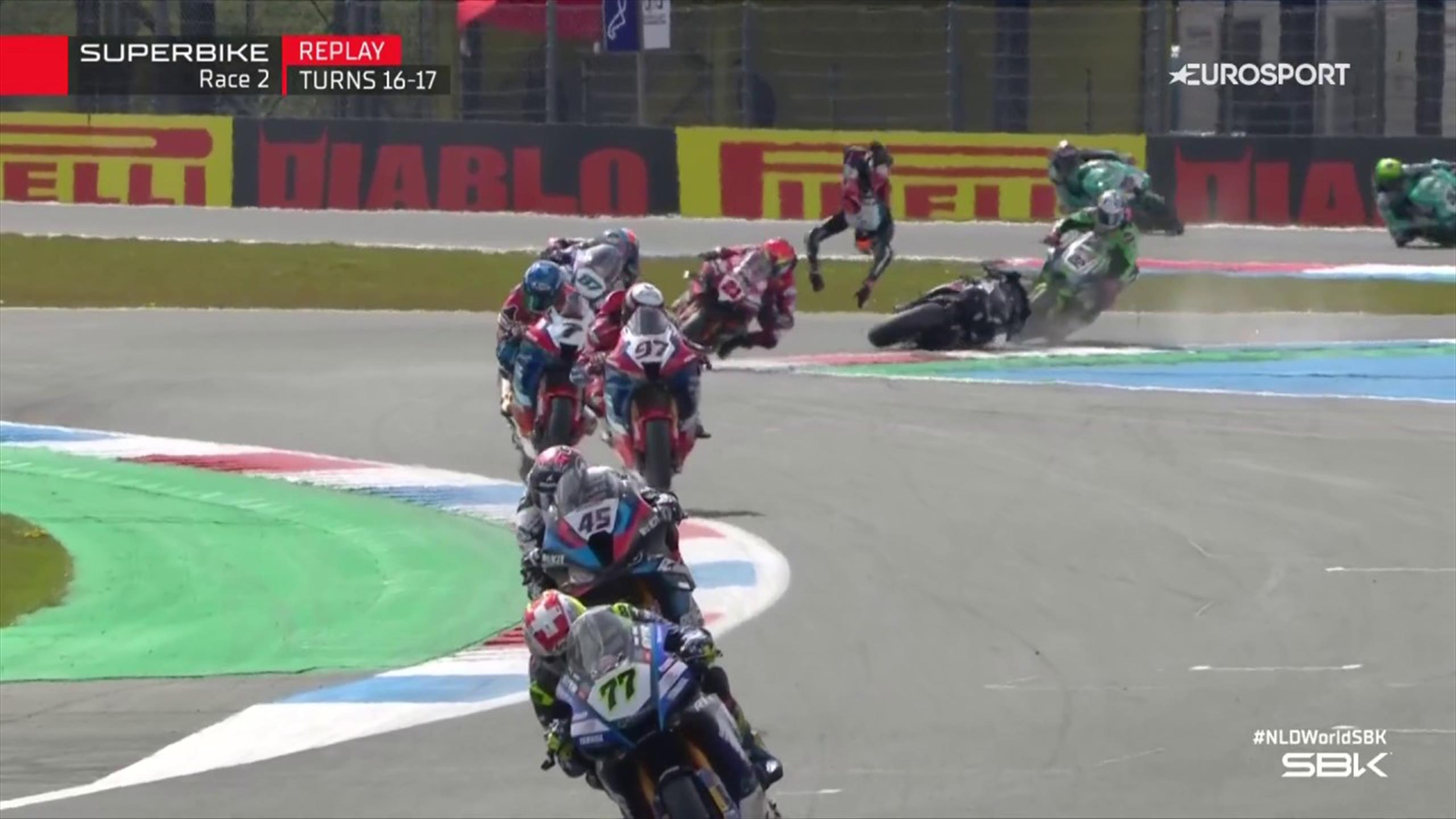 Assen | Van der Mark loopt na highsider in WK Superbike opnieuw zware ...