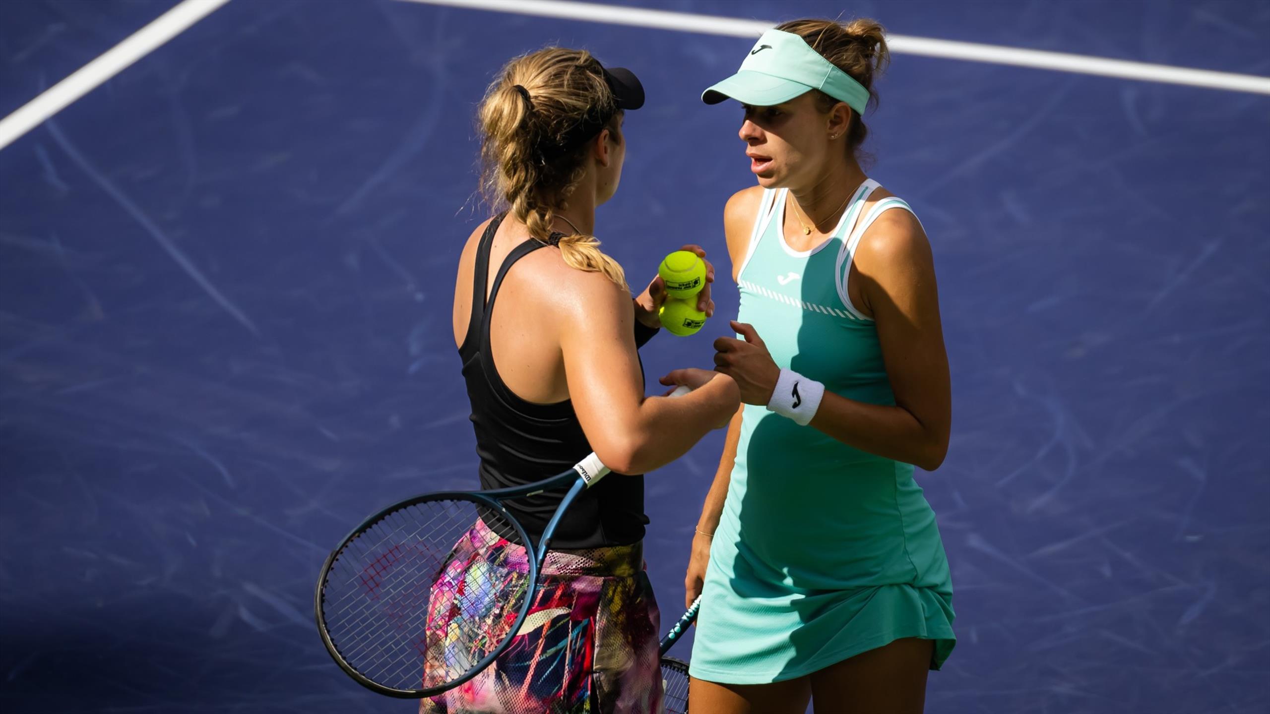 WTA 1000 Indian Wells 2023: Shuko Aoyama/Ena Shibahara - Magda Linette ...