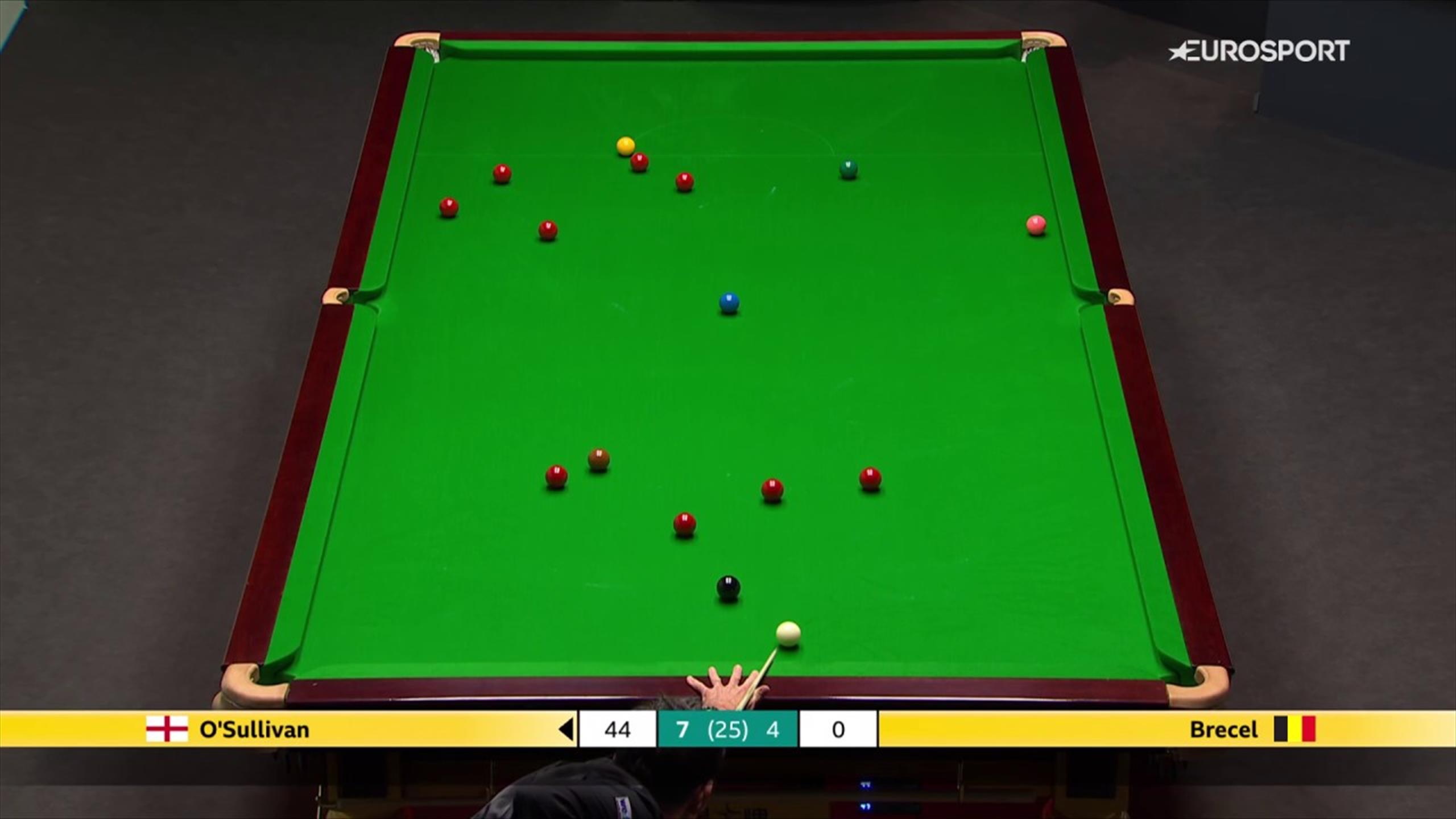 WK Snooker | Ronnie O'Sullivan beslist frame 12 met prachtige longpot ...