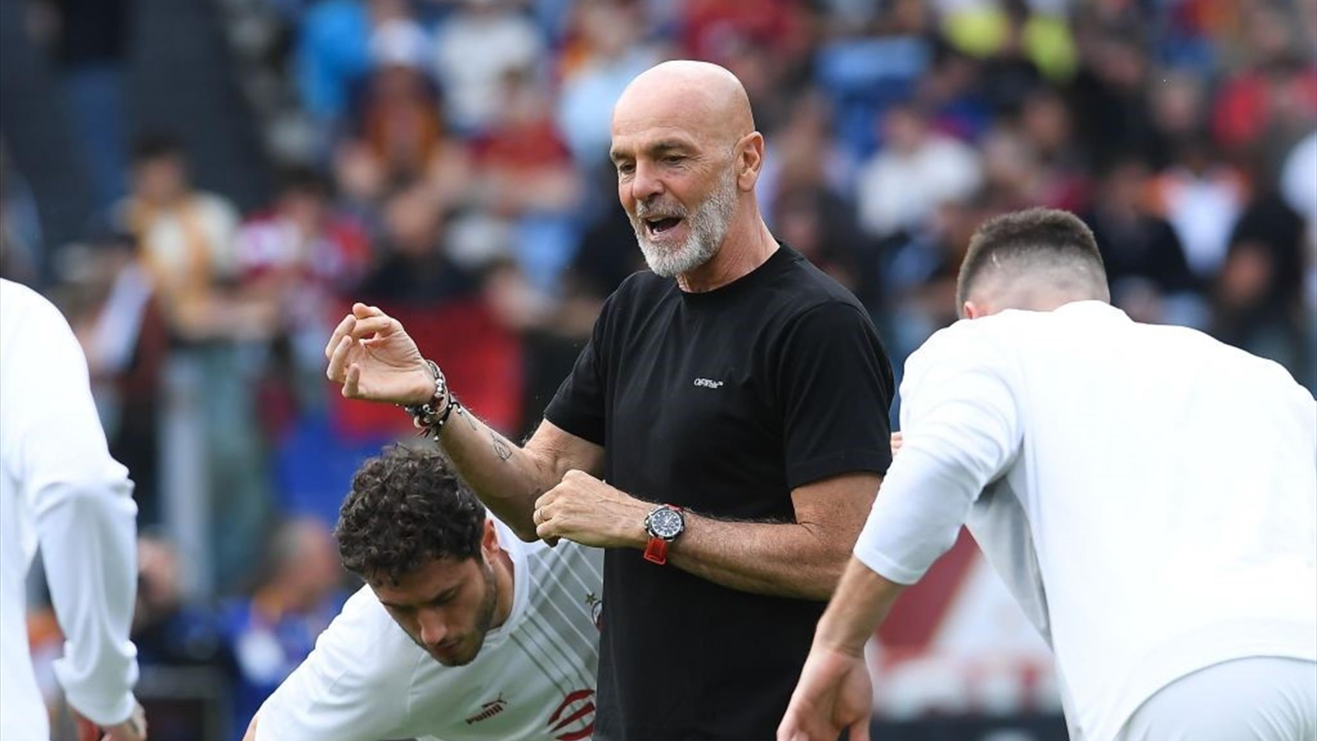Serie A - Pioli post Roma-Milan: "Partita strana, 106 minuti, 49 ...