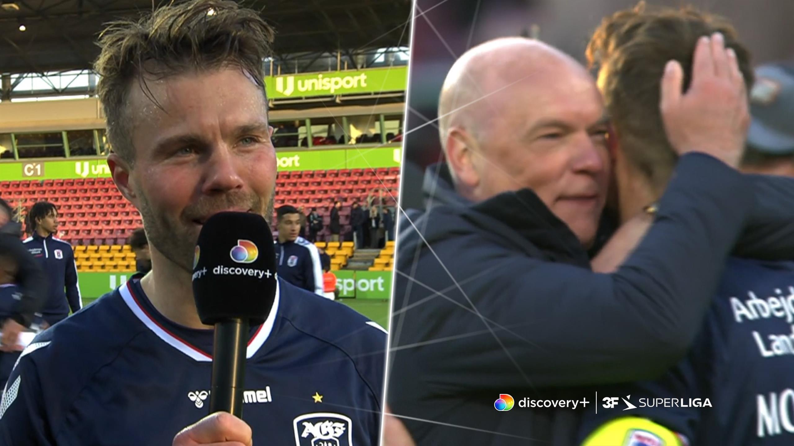 "Well done!" - Ekstatisk Uwe Rösler afbryder Patrick Mortensen ...