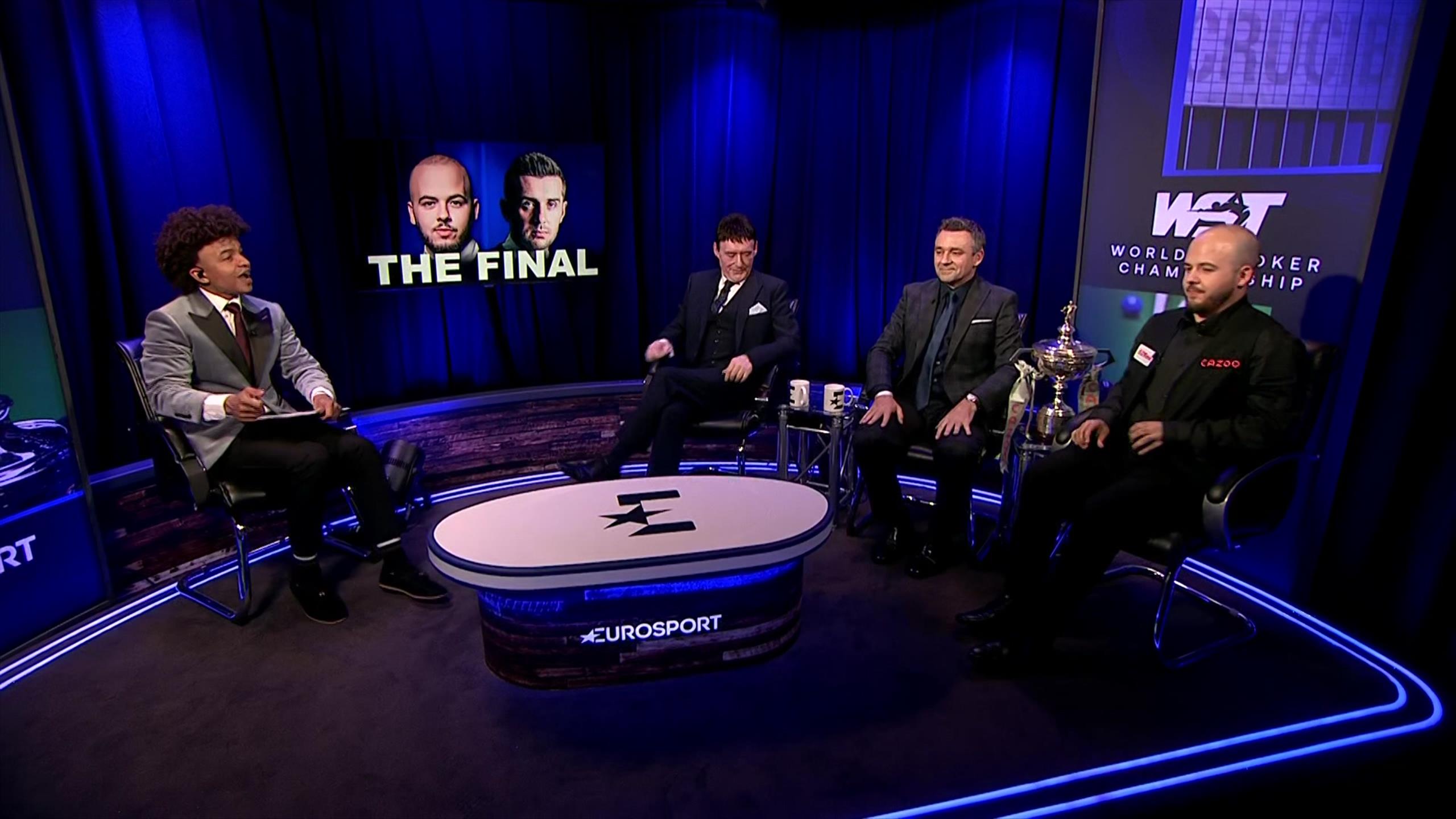 Snooker-WM 2023: Luca Brezel verrät im Eurosport-Studio - ihm ging im ...