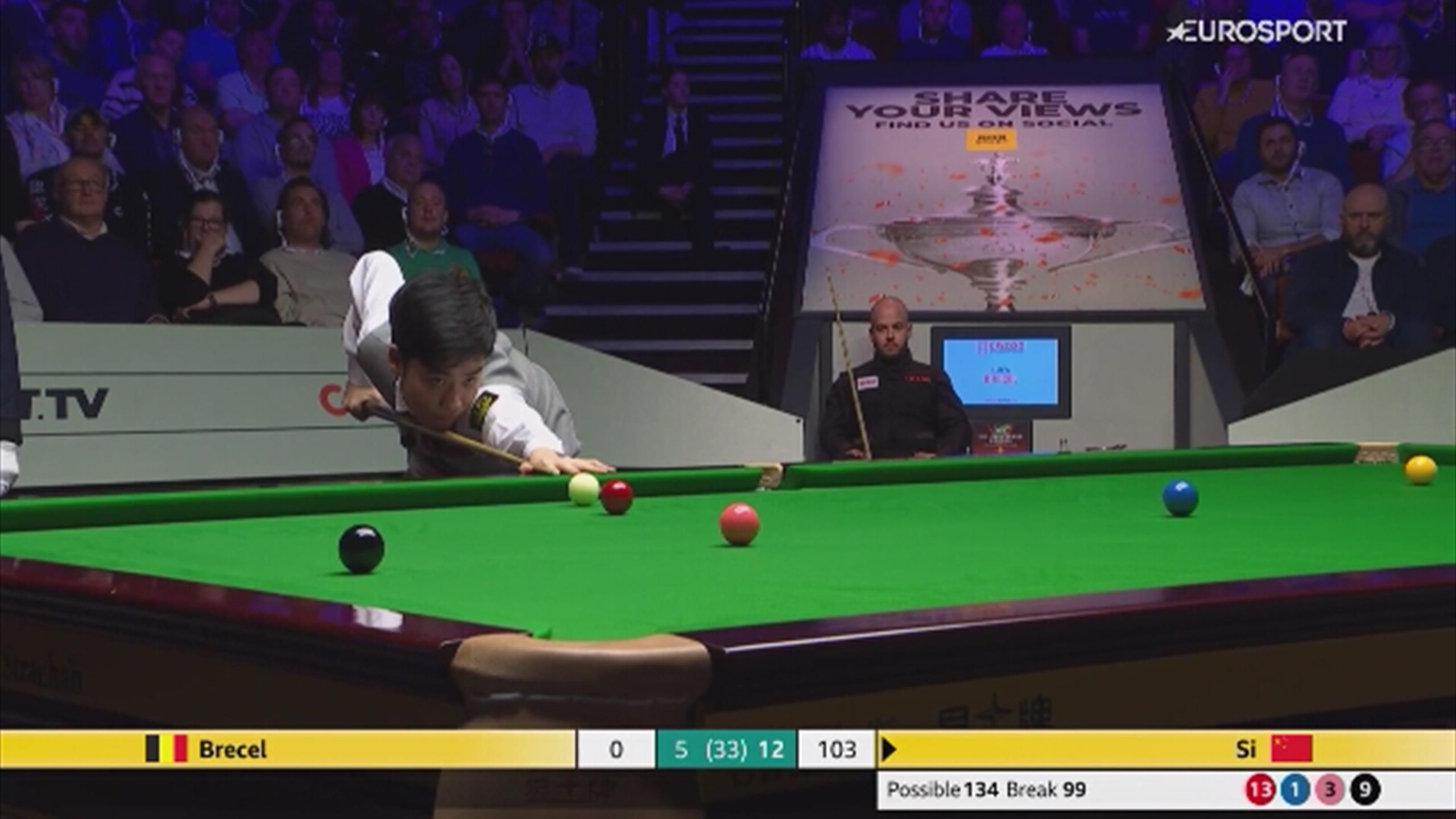 132-punktowy brejk Si Jiahuia w półfinale MŚ w Sheffield - Snooker ...