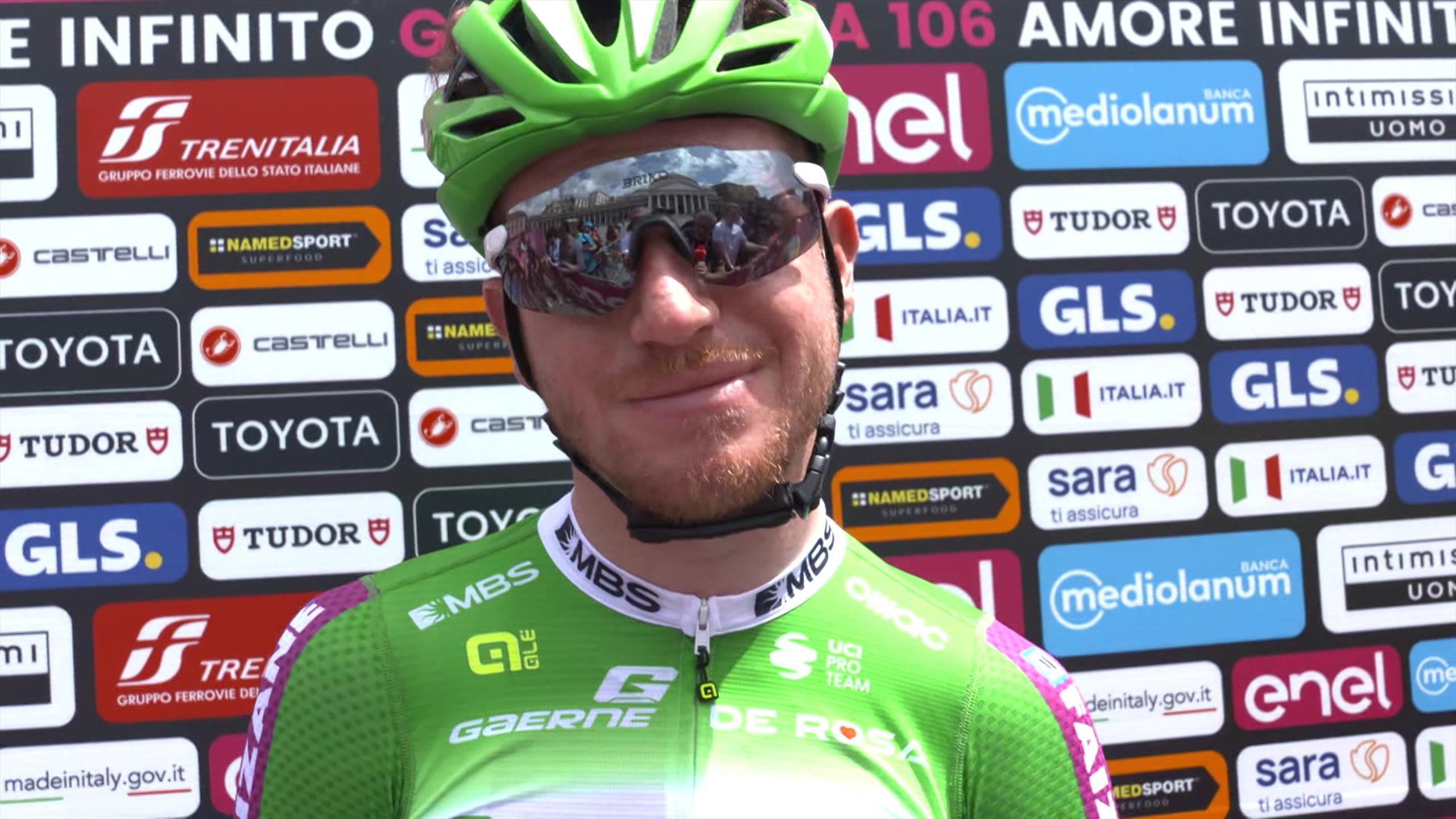Giro d'Italia - Fiorelli: "La mano? Poteva andarmi peggio. Però ero ...