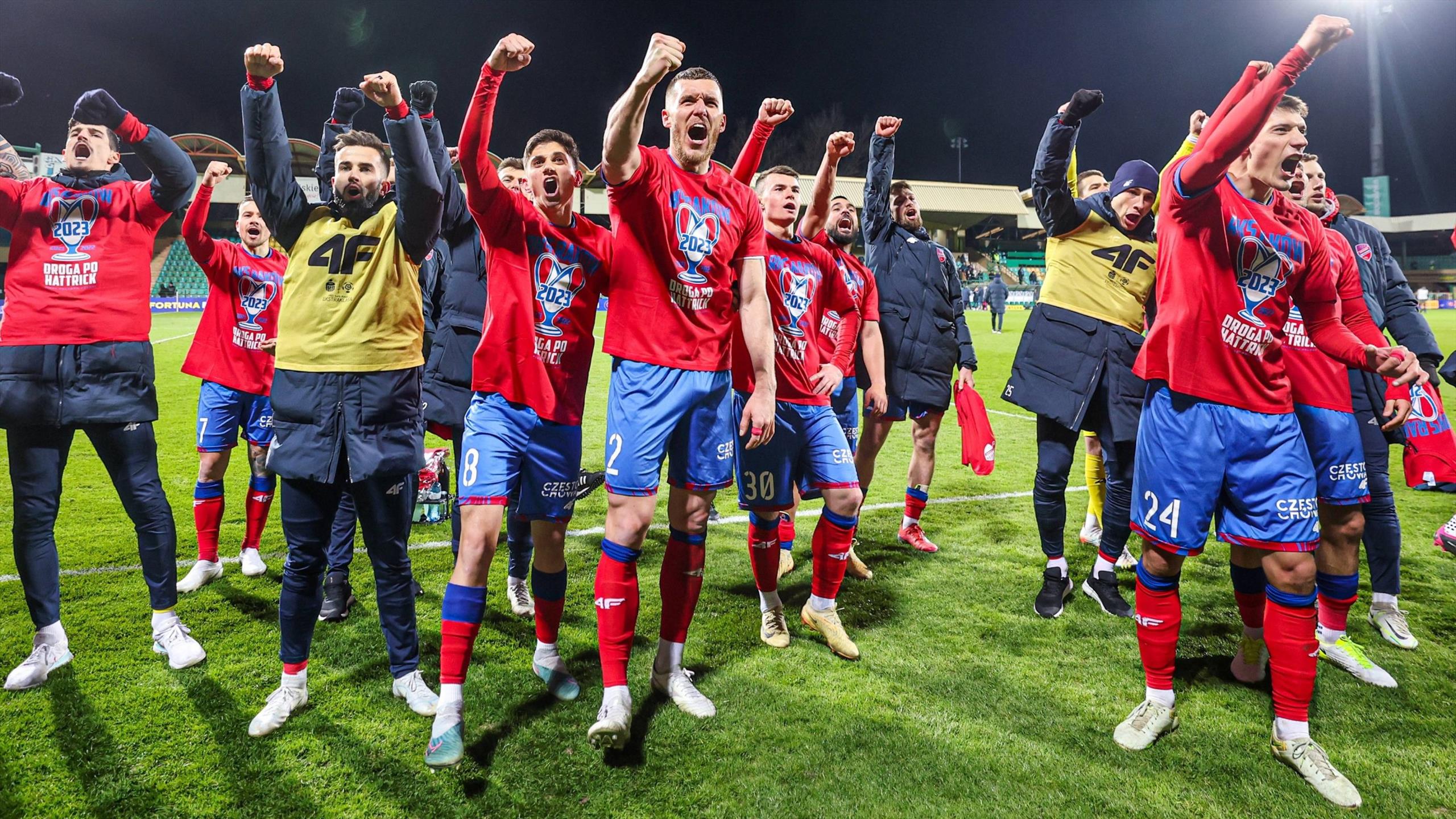 Raków Częstochowa mistrzem Polski. Zespół o zdobyciu tytułu dowiedział ...